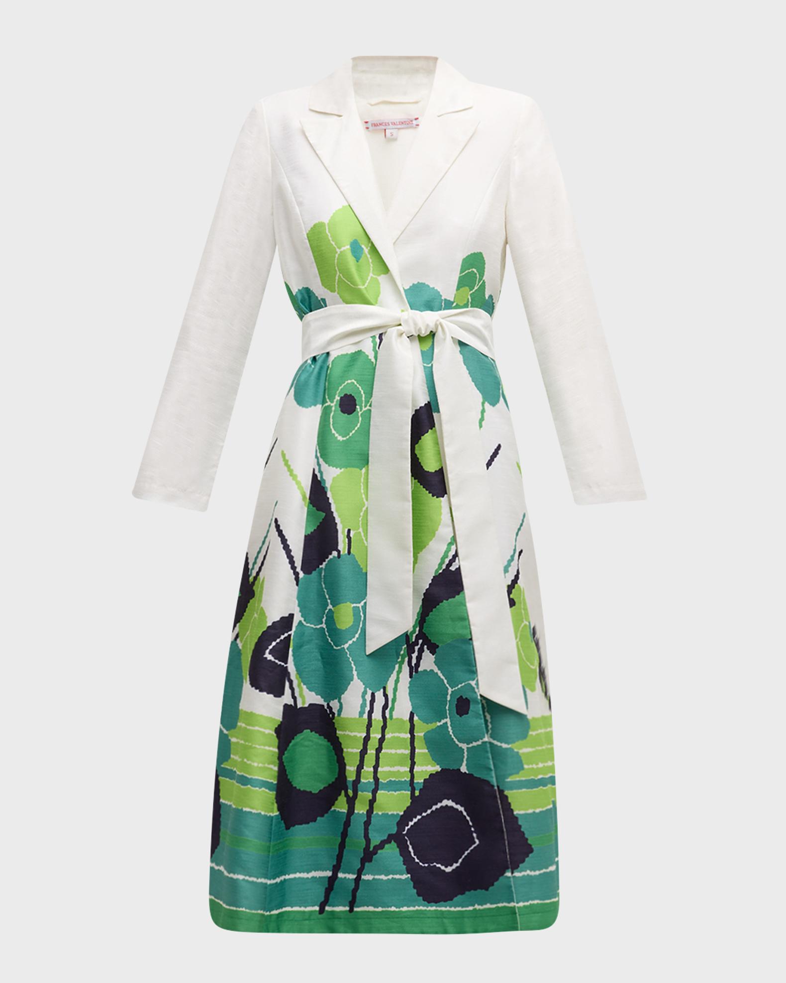 Frances Valentine Lucille Floral Wrap Dress | Neiman Marcus