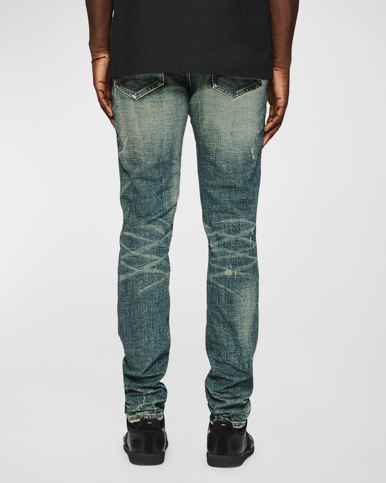 PURPLE Men's Married Vintage Verdigris Jeans | Neiman Marcus