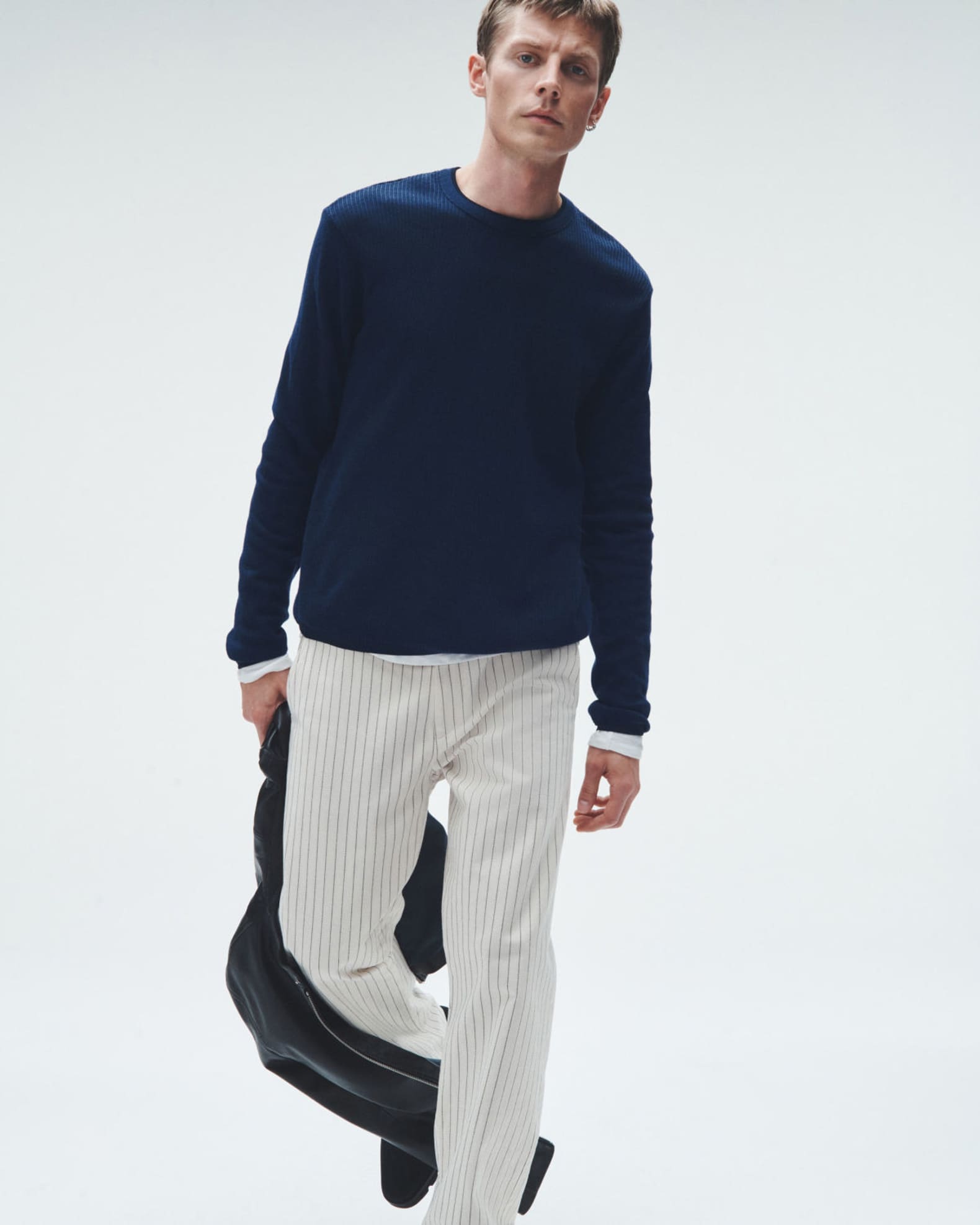 Rag & Bone Men's Harvey Classic Crew Sweater | Neiman Marcus