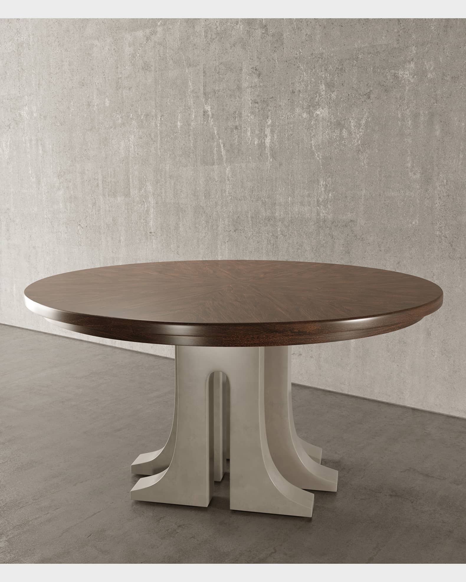 Casa Ispirata Aqueduct 60" Round Dining Table | Neiman Marcus