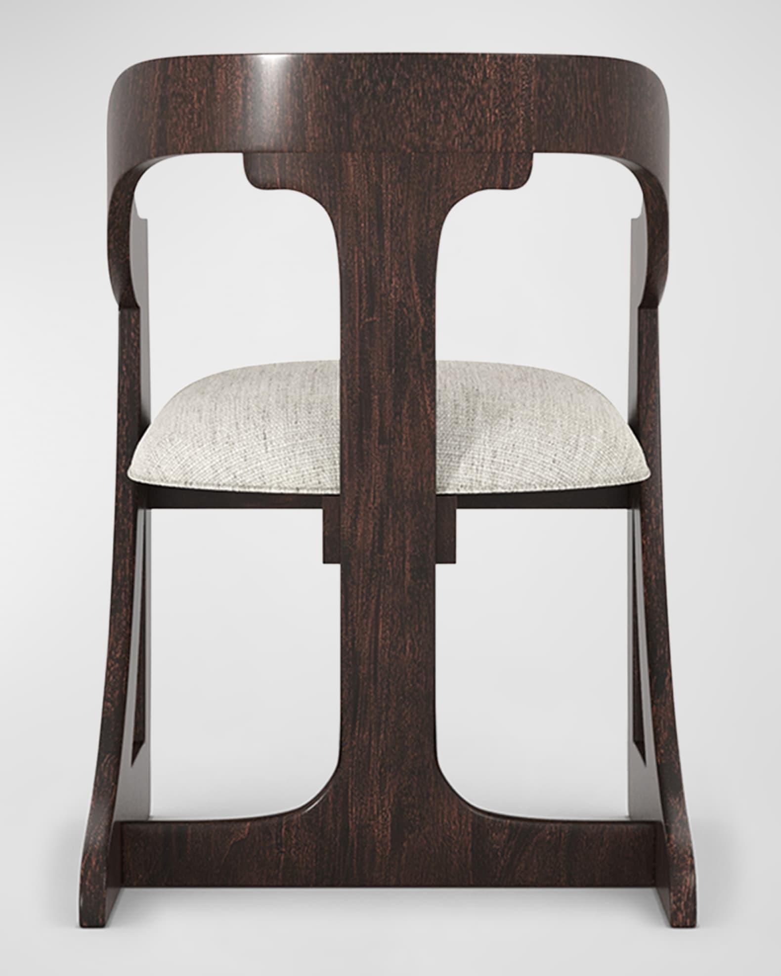 Casa Ispirata Cresent Barrel Dining Chair | Neiman Marcus
