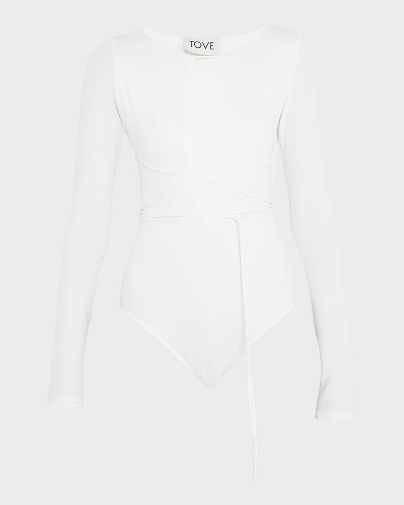 Tove Jennifer Plunging Bodysuit | Neiman Marcus