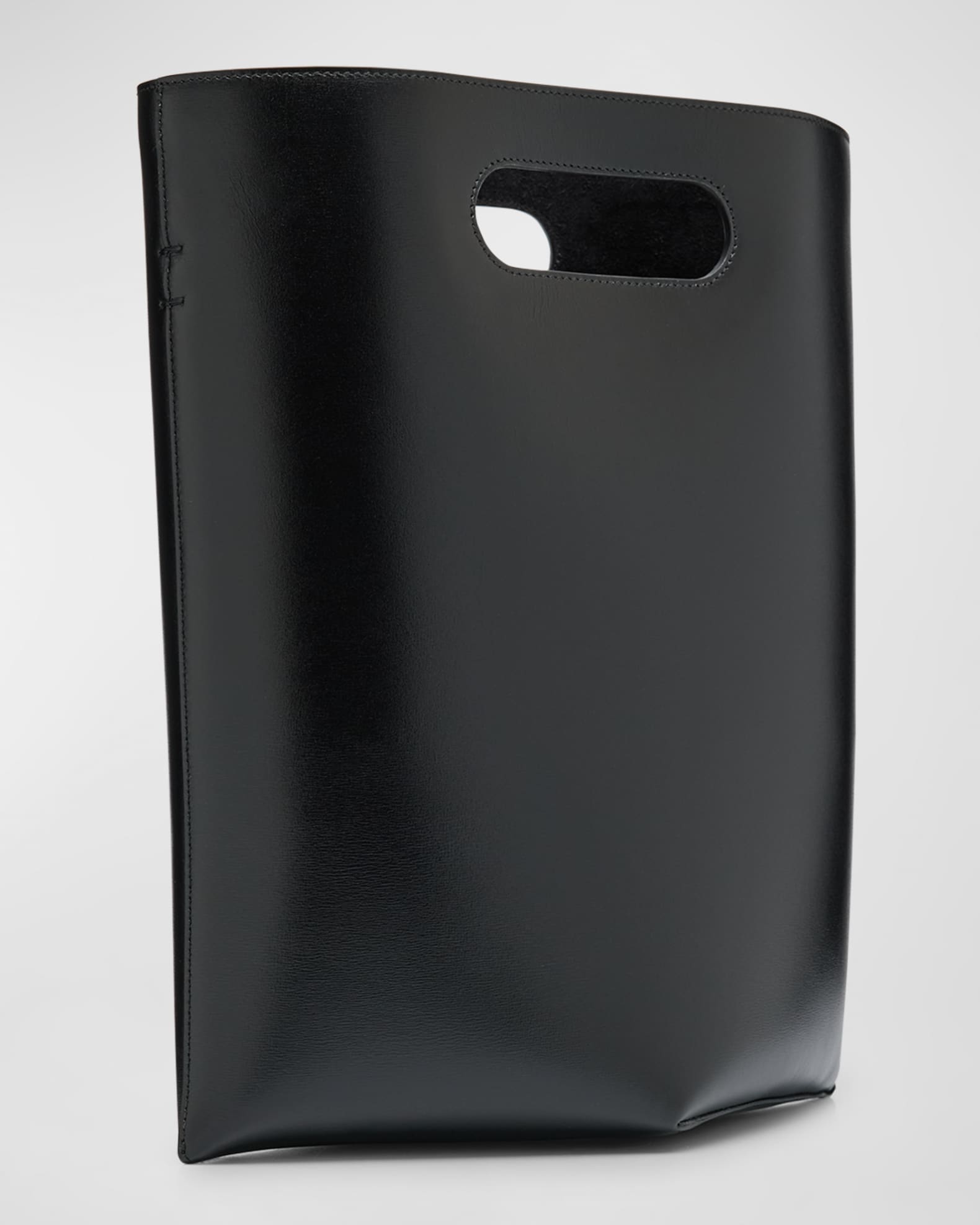 ALAIA Folded Bag in Leather | Neiman Marcus