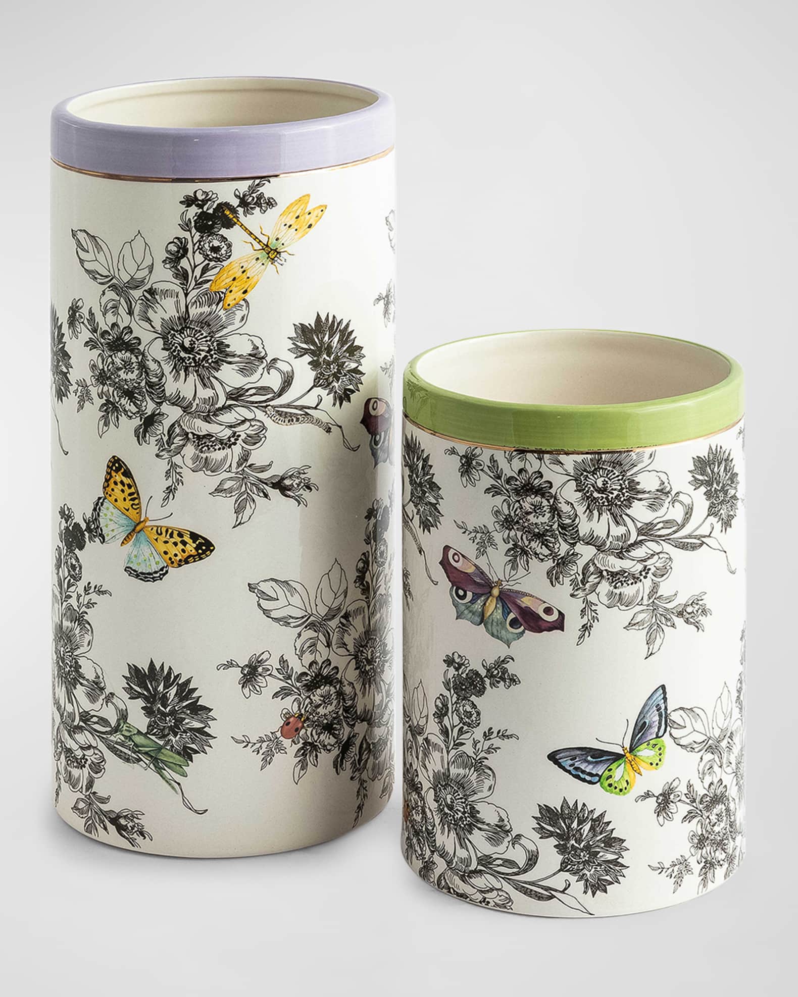 Butterfly Toile Vase Collection | Neiman Marcus