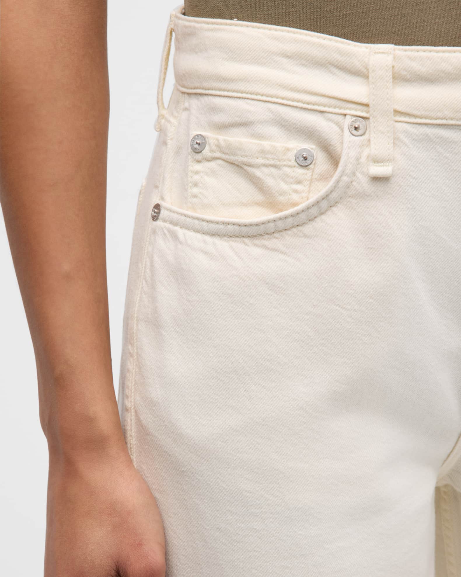 Rag & Bone Featherweight Logan Wide-Leg Jeans | Neiman Marcus