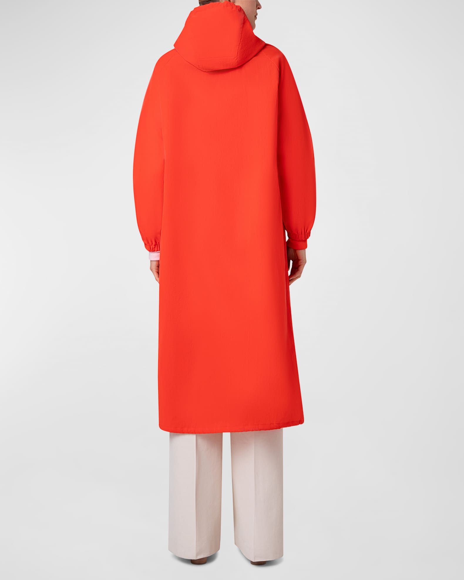 Akris Zachary Water-Resistant Techno Taffeta Long Parka | Neiman Marcus