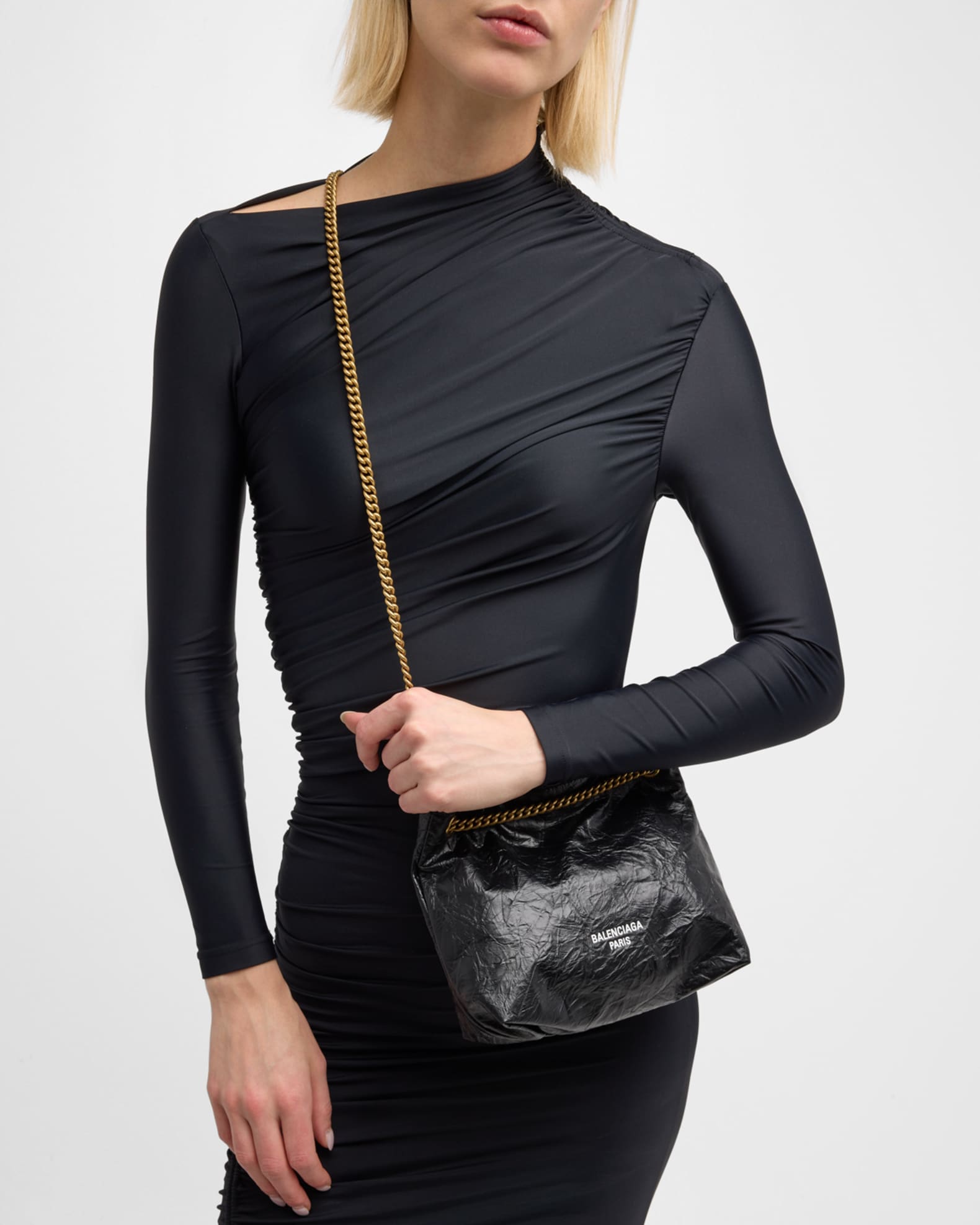 Balenciaga Crush XS Tote Bag | Neiman Marcus Balenciaga Crush XS Tote Bag | Neiman Marcus