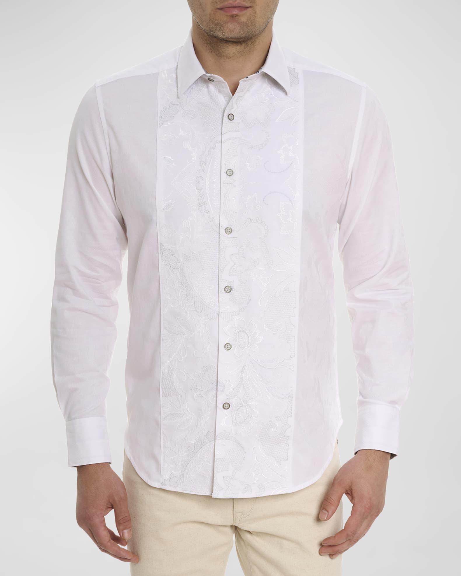 Robert Graham Men's Clarion Cotton Sport Shirt | Neiman Marcus