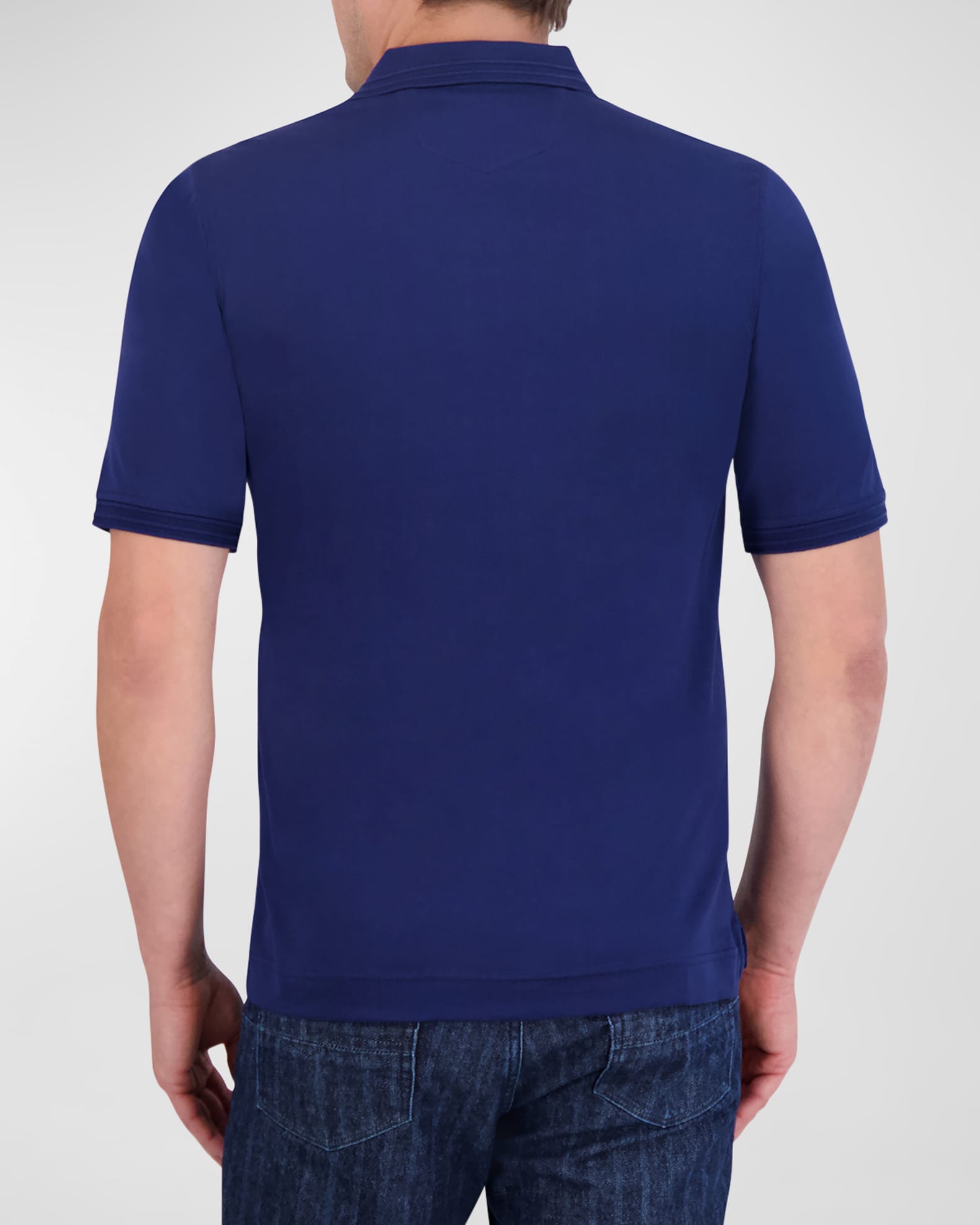 Robert Graham Men's The Player Knit Polo Shirt | Neiman Marcus