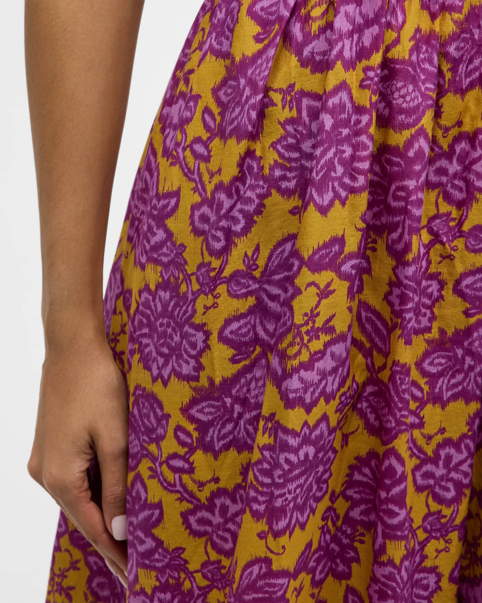 Xirena Rayven Sleeveless Floral-Print Maxi Dress | Neiman Marcus