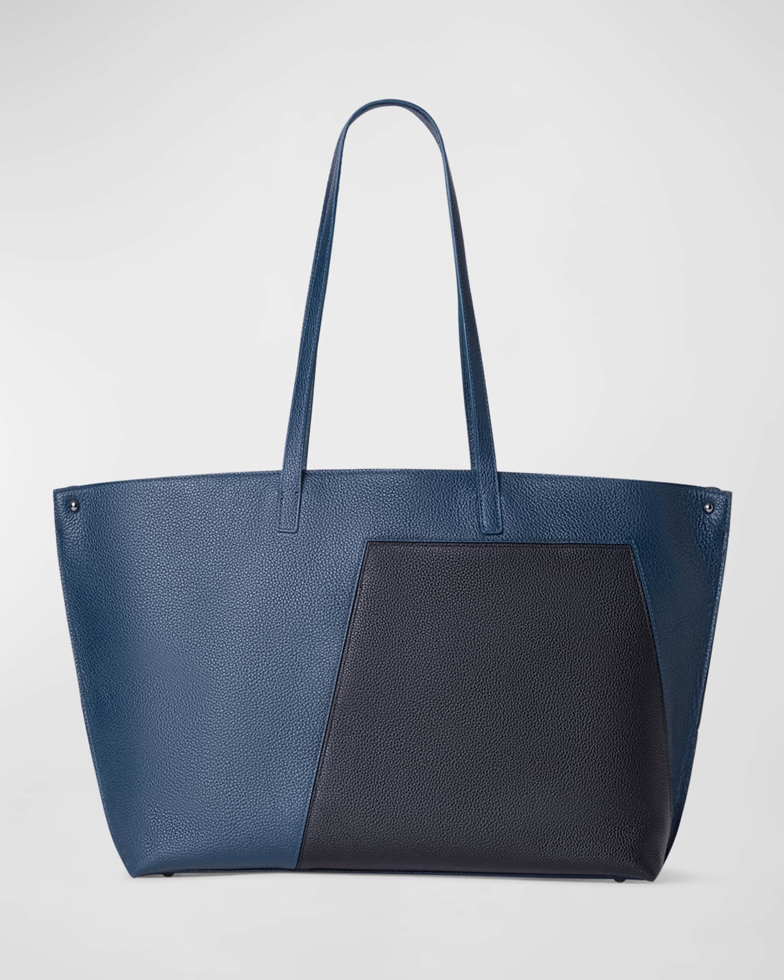 Akris Ai Medium Patchwork Leather Shoulder Bag | Neiman Marcus