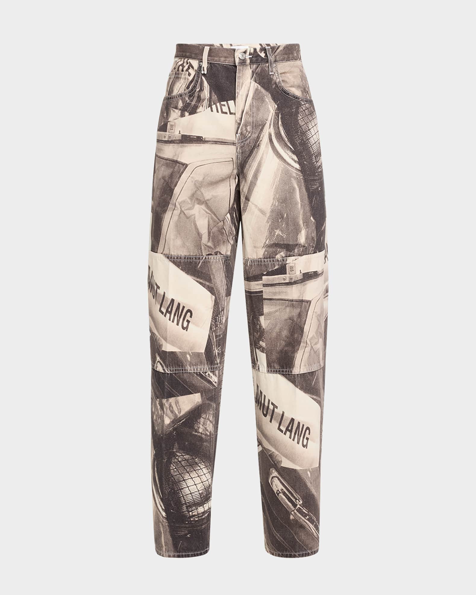 Helmut Lang Men's Graphic Carpenter Jeans | Neiman Marcus
