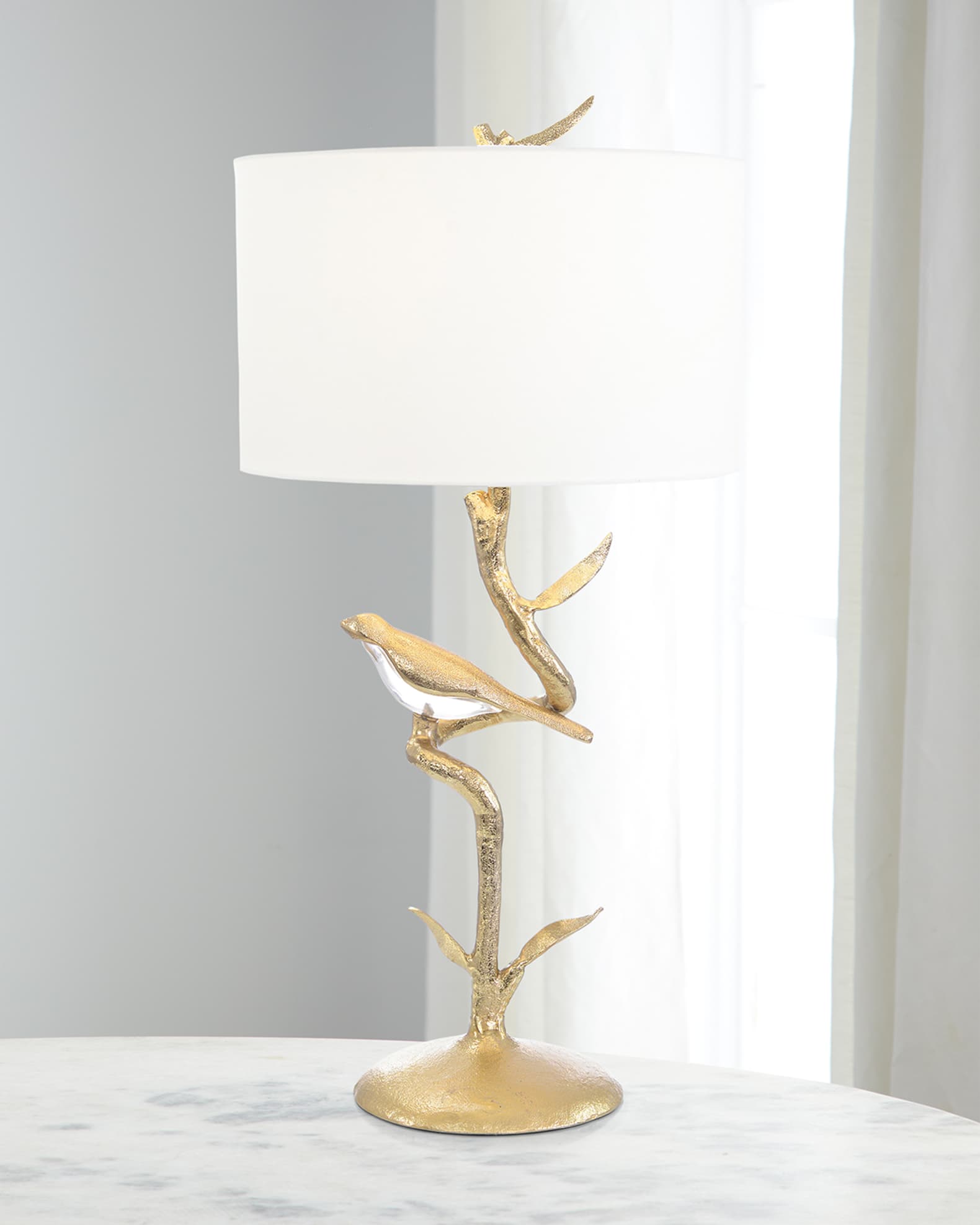 John-Richard Collection Poleiro 36" Table Lamp | Neiman Marcus
