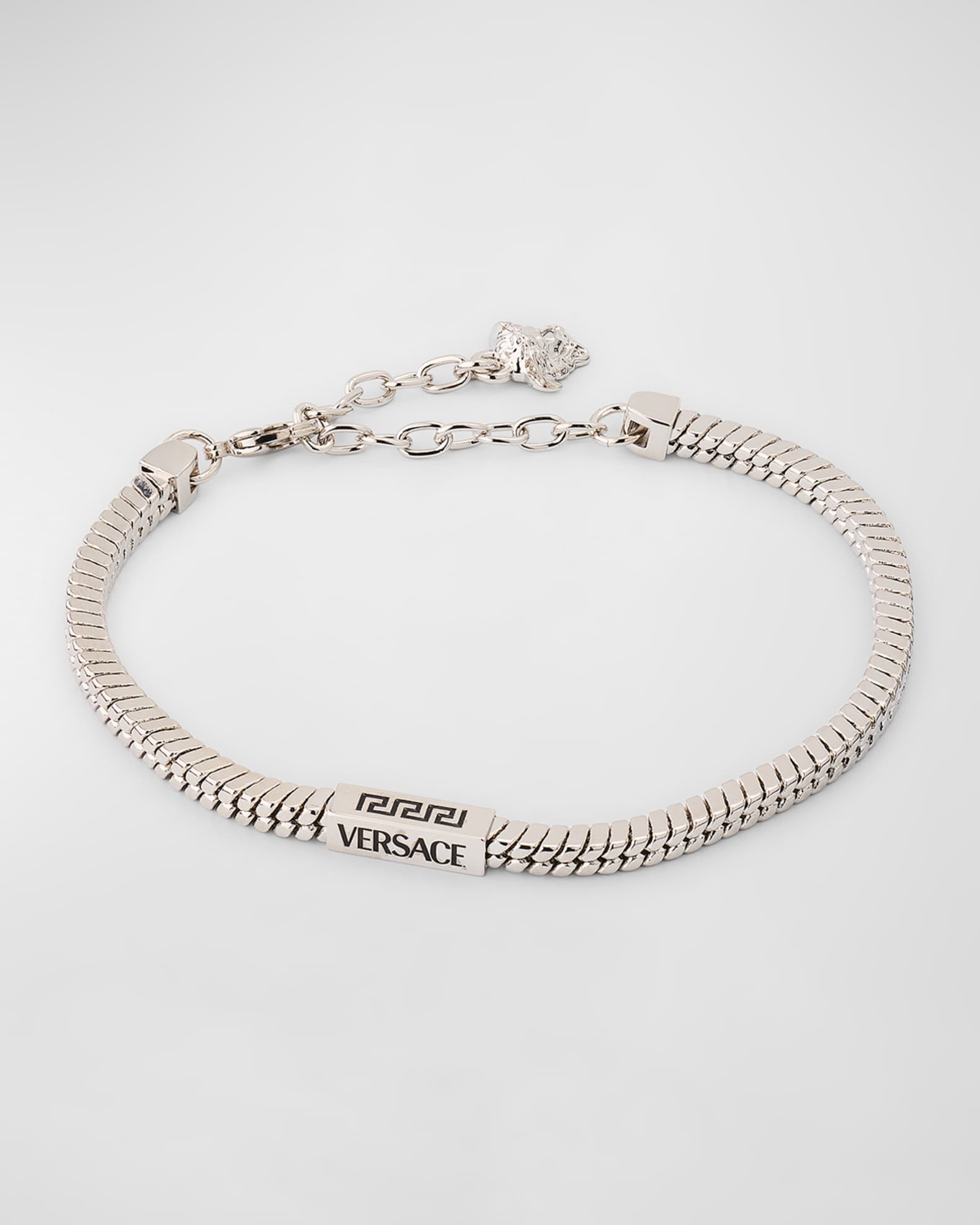 Versace Men's Logo Chain Bracelet | Neiman Marcus