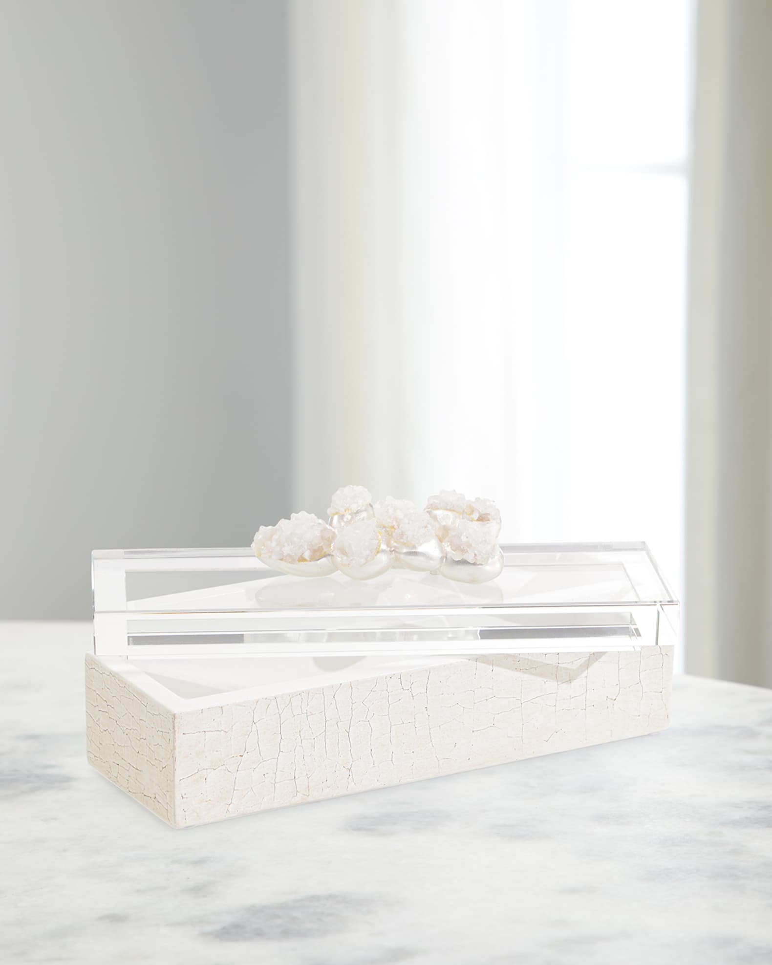 John-Richard Collection Encased Quartz Box II | Neiman Marcus