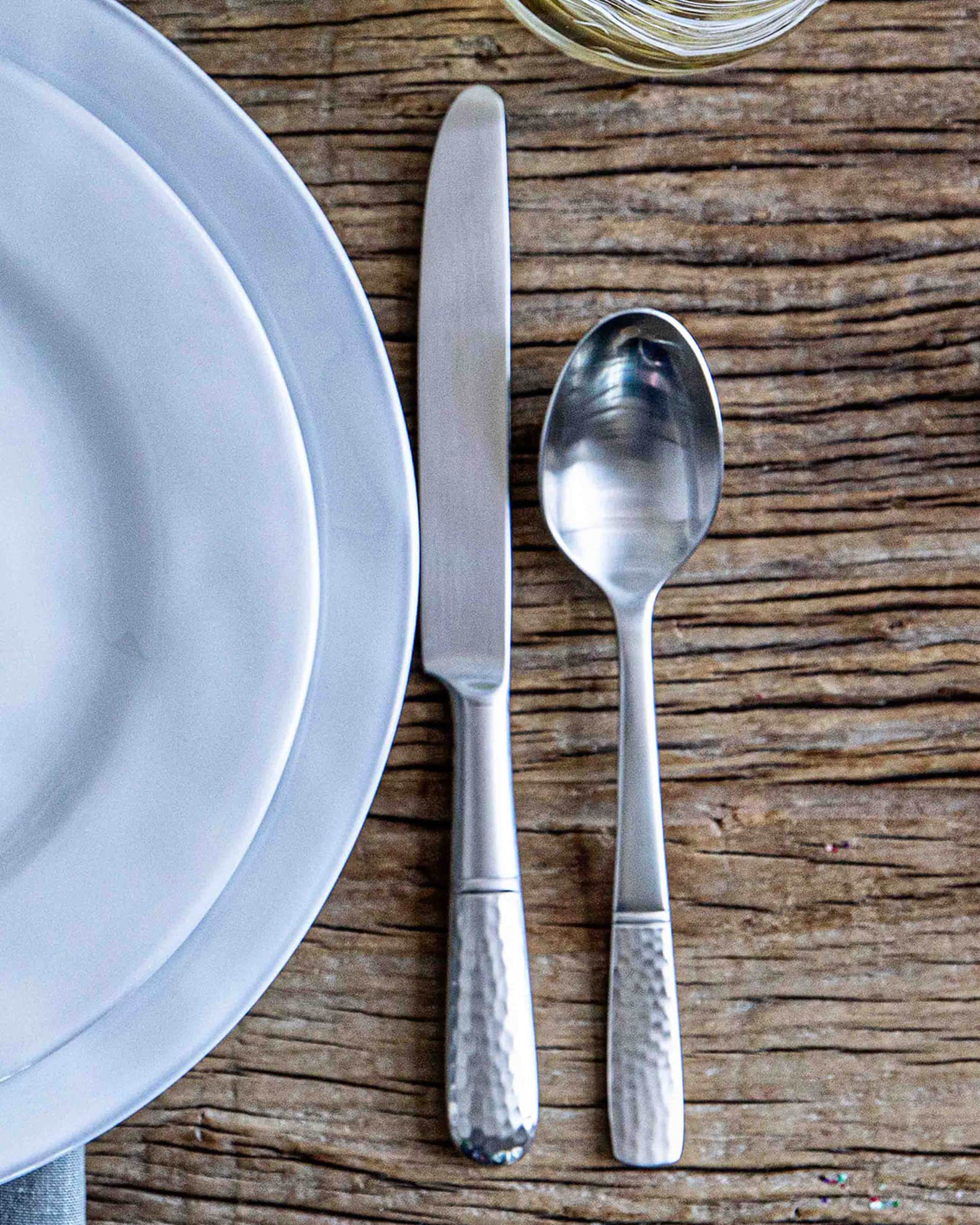 Juliska Carine 20-Piece Flatware Set - Bright Satin | Neiman Marcus