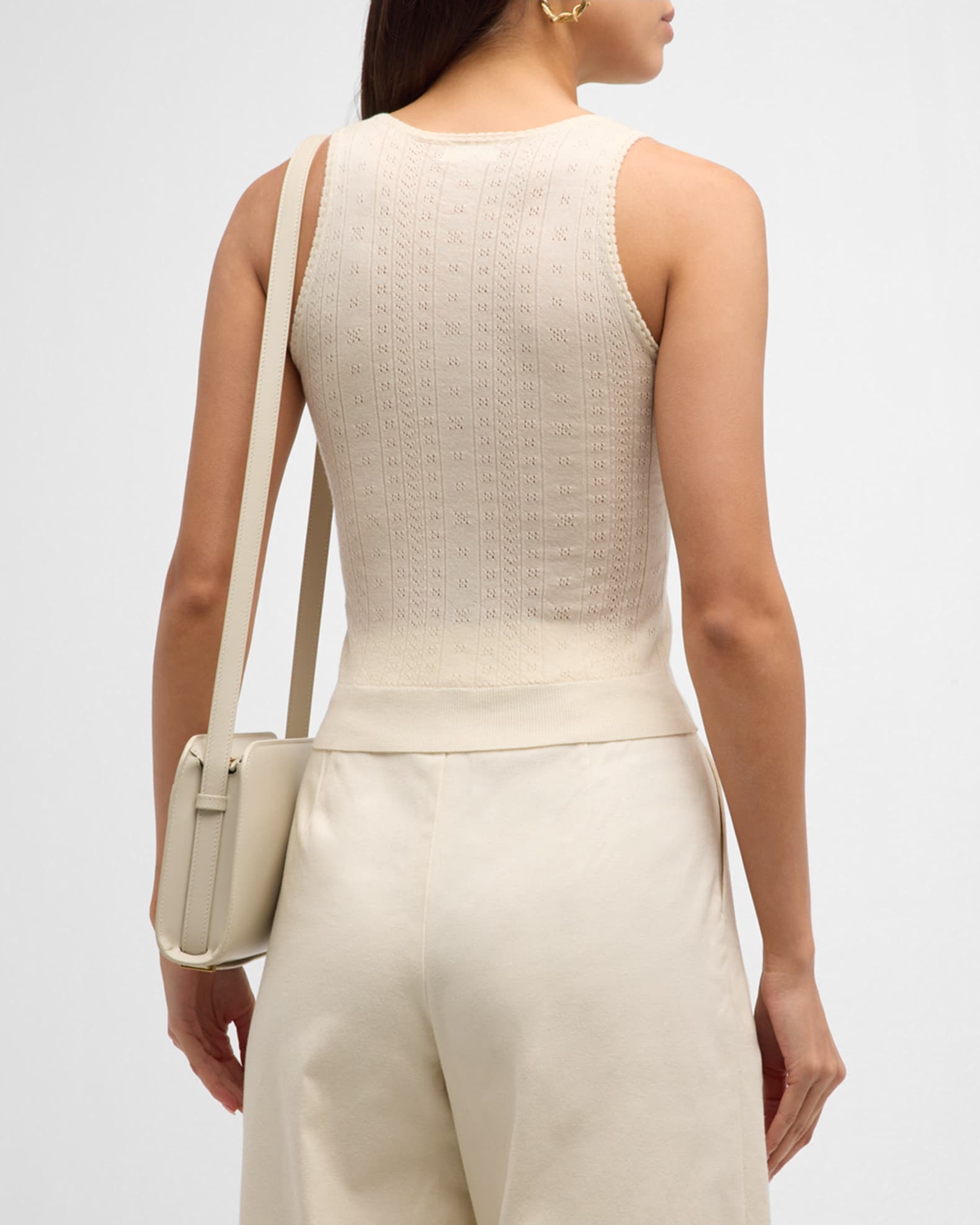 Sablyn Gene Pointelle Tank Top | Neiman Marcus