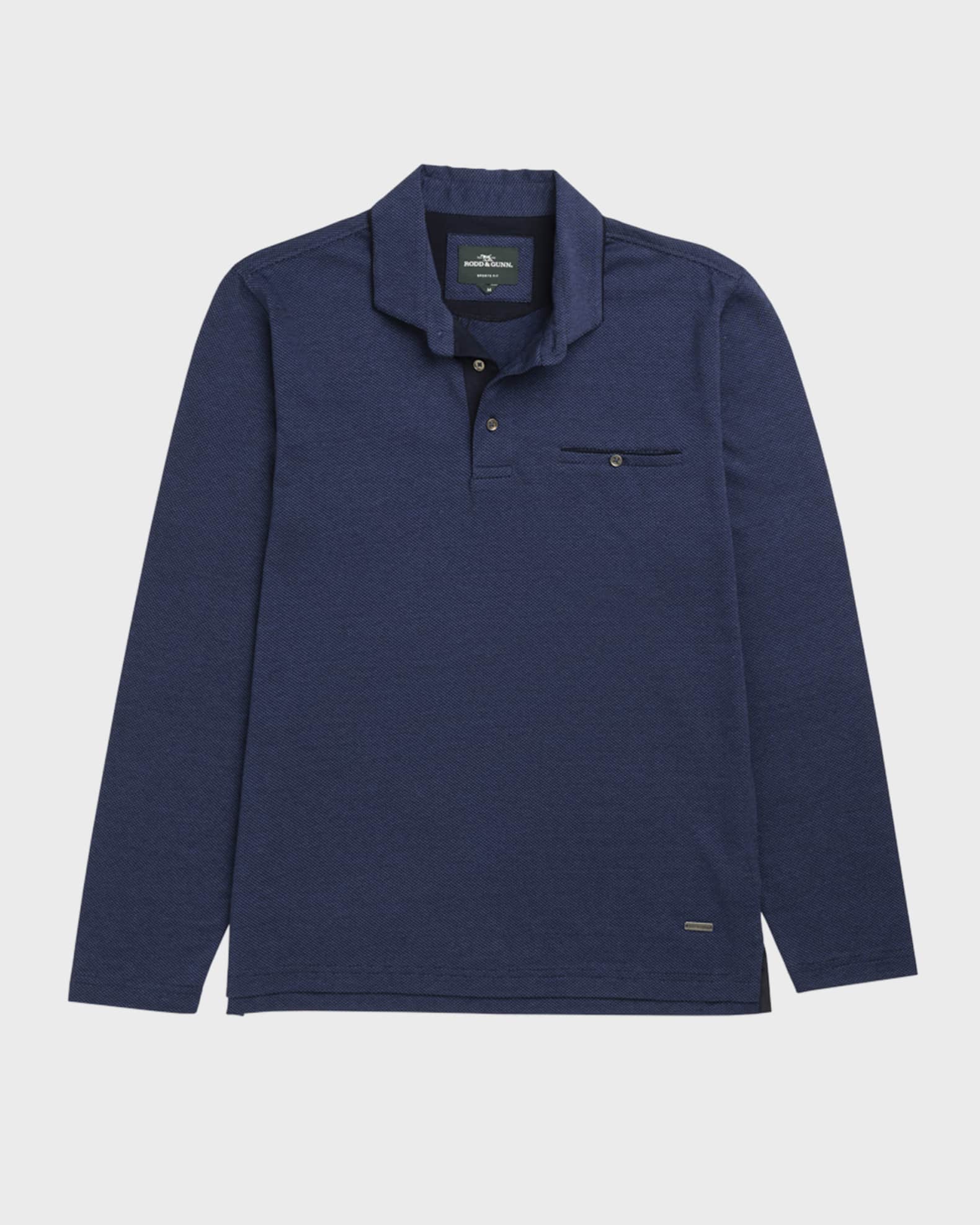 Rodd & Gunn Men's Clinton Textured Knit Turkish Polo Shirt | Neiman Marcus