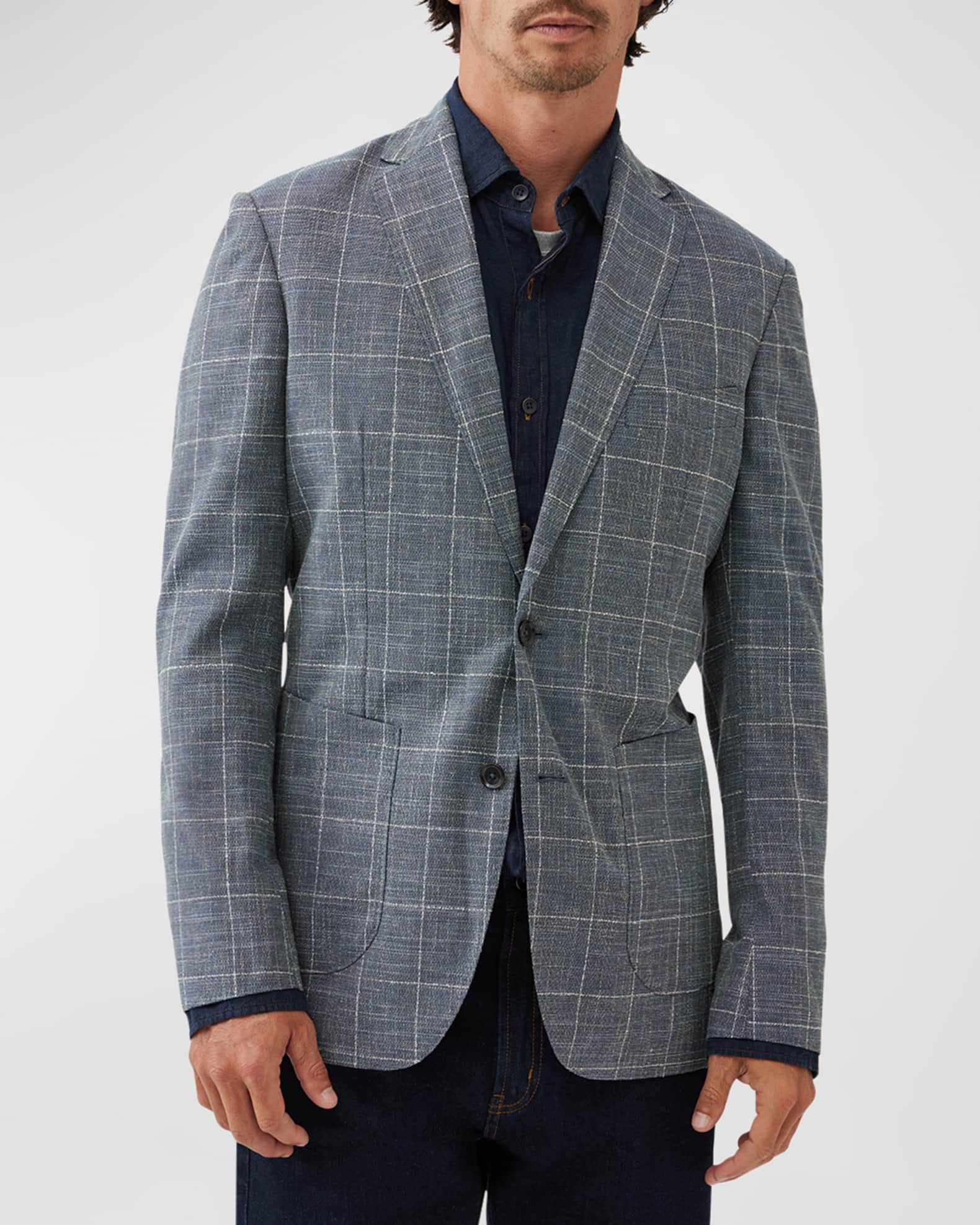 Rodd & Gunn Men's Karaka Point Textured Check Sport Coat | Neiman Marcus