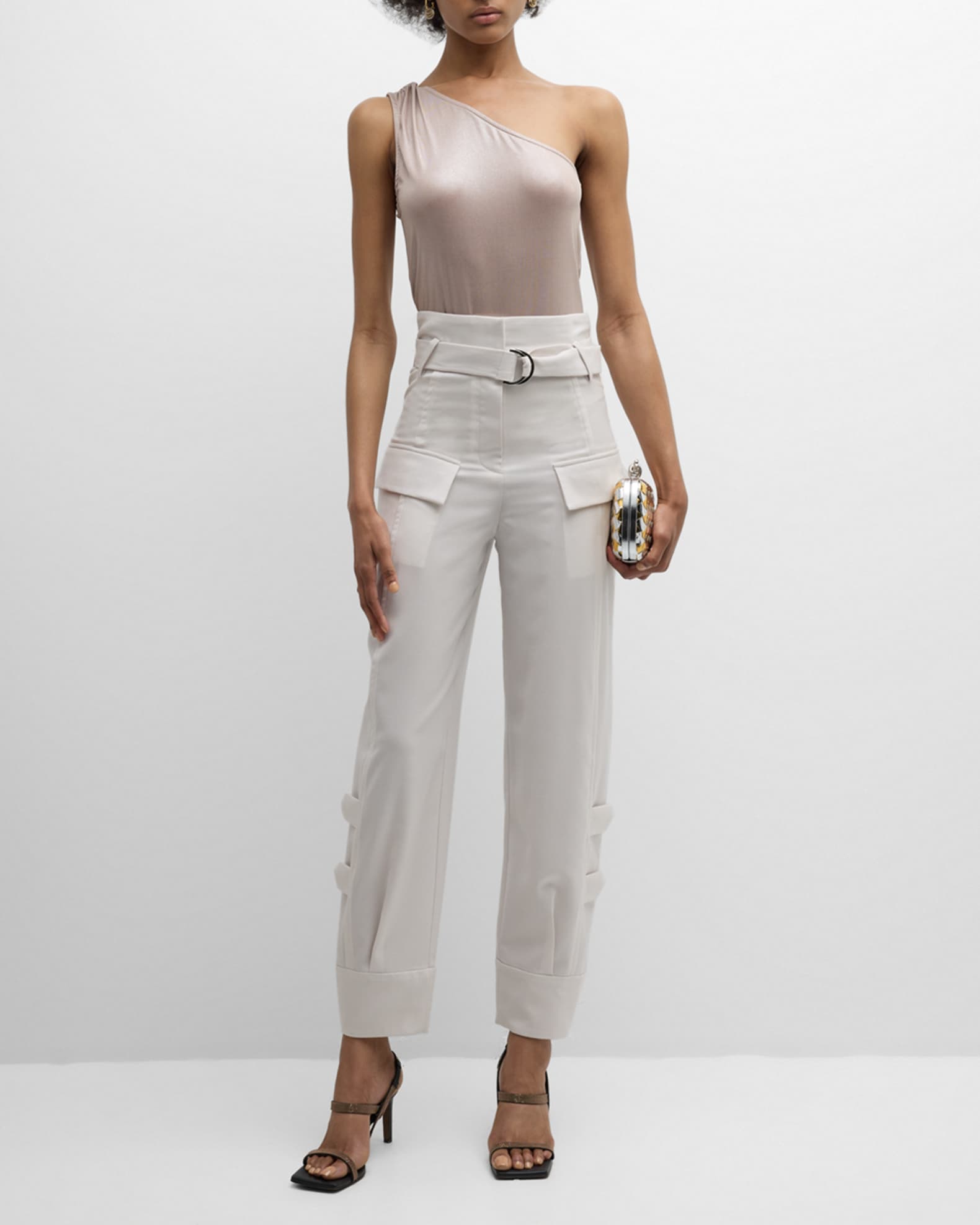 Iro Marita Belted Cargo Pants | Neiman Marcus