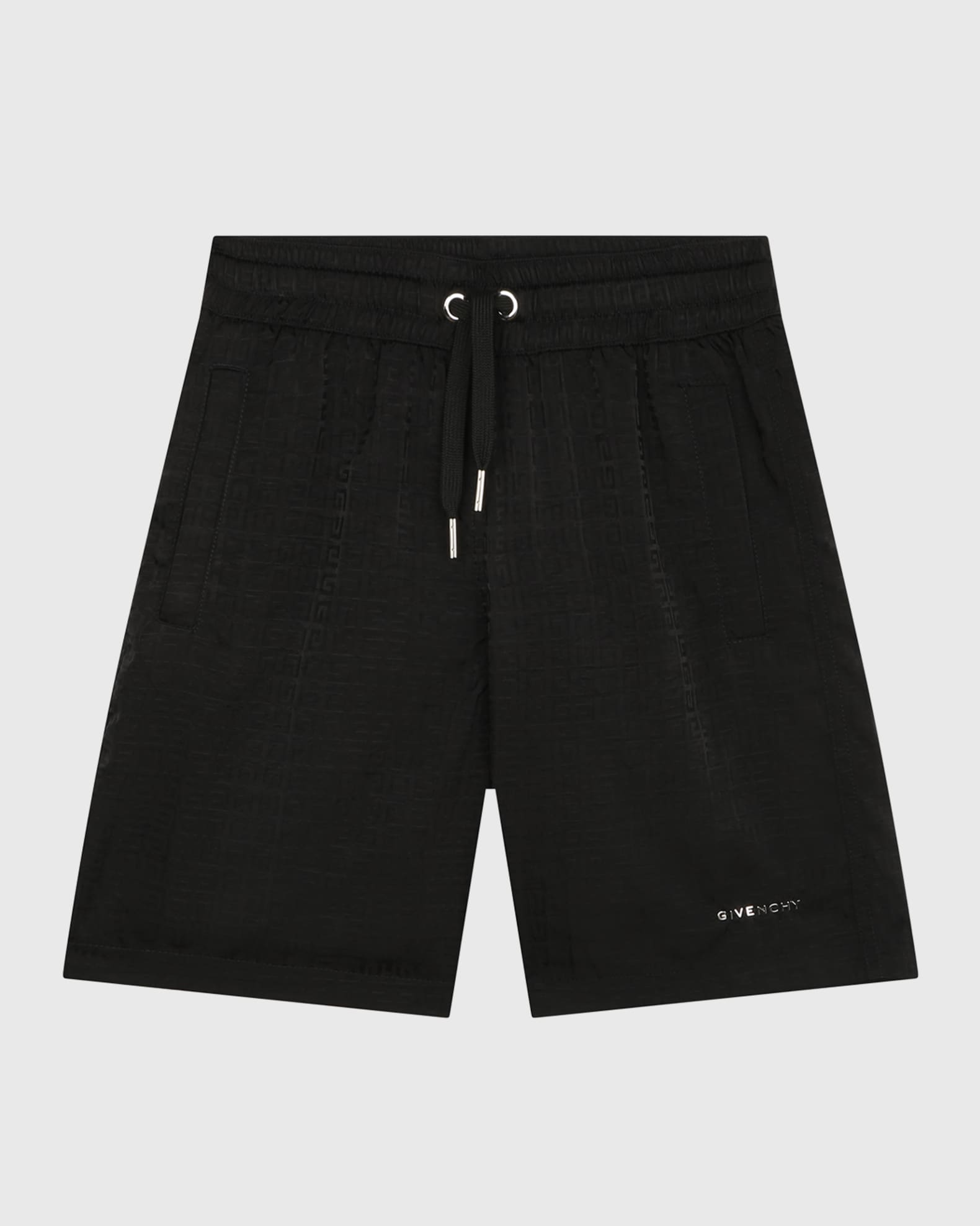 Givenchy Boy's Drawstring 4G Jacquard Shorts, Size 4-6 | Neiman Marcus