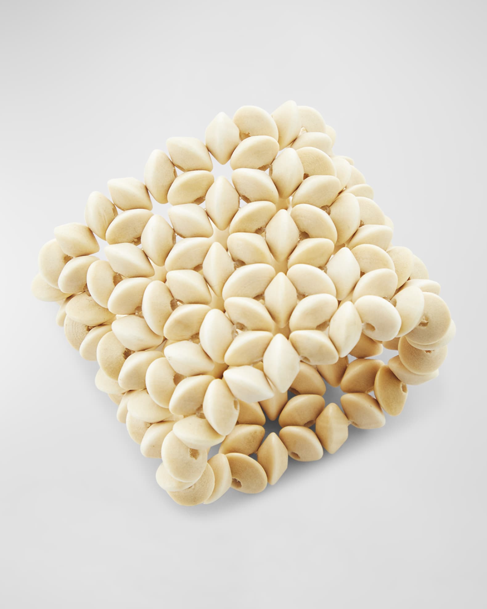 Deborah Rhodes Floral Wood Cuff Napkin Ring | Neiman Marcus