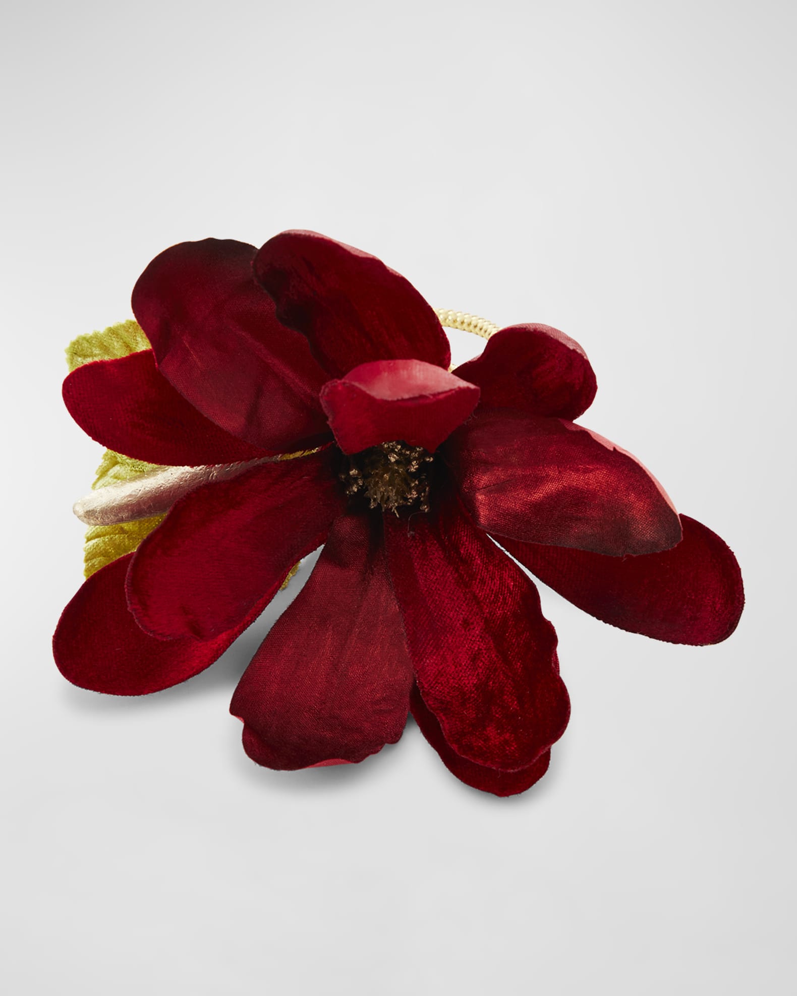 Deborah Rhodes Plush Magnolia Napkin Ring | Neiman Marcus