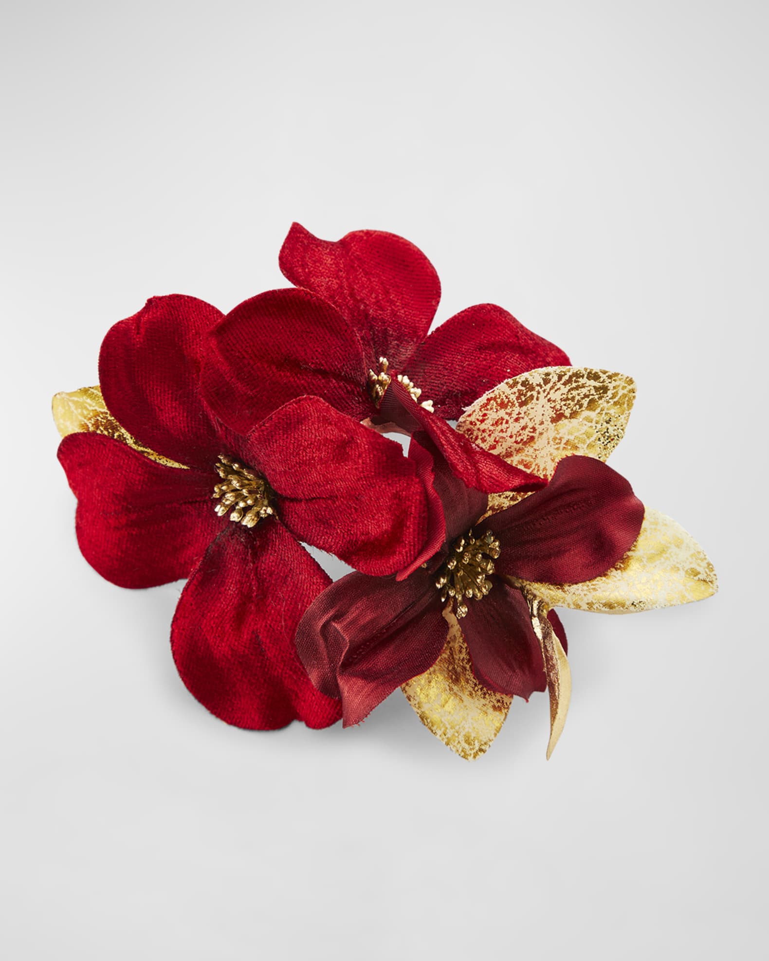 Deborah Rhodes Golden Dogwood Napkin Ring | Neiman Marcus