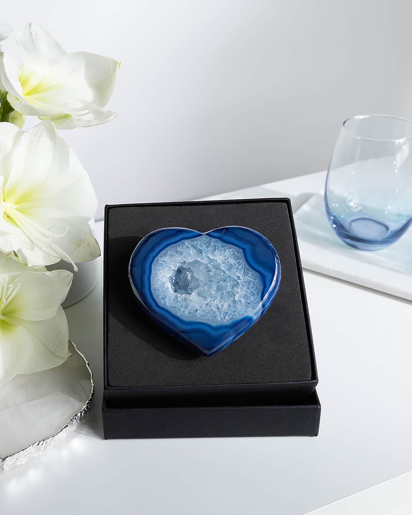 ANNA New York Cuore Heart Azure Druze | Neiman Marcus