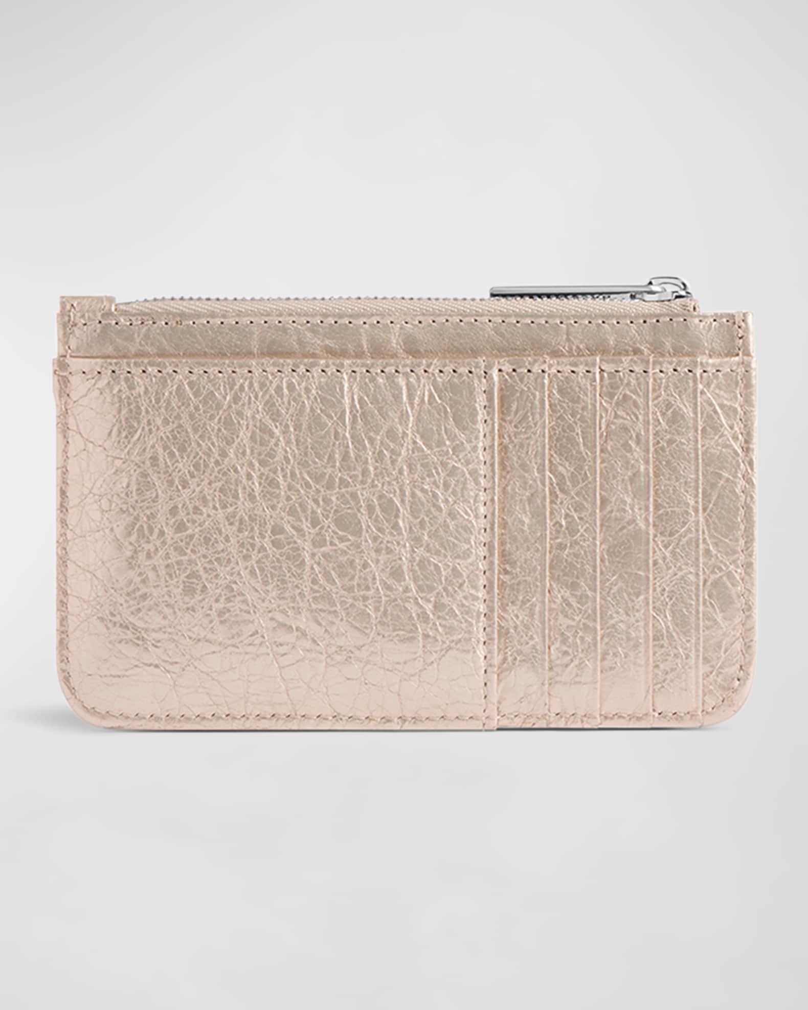 Balenciaga Monaco Long Coin Card Holder | Neiman Marcus