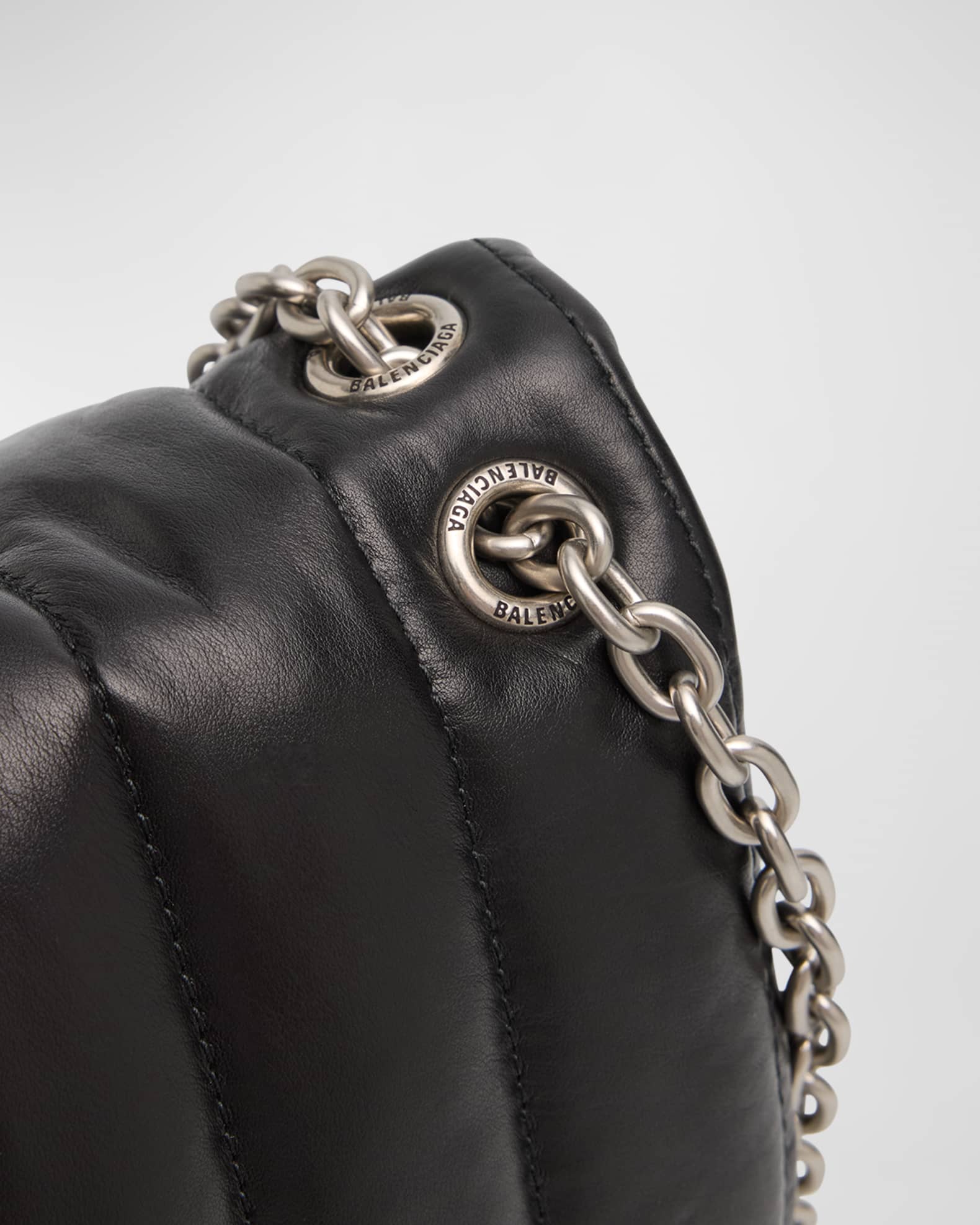 Balenciaga Monaco Mini Quilted Shoulder Bag | Neiman Marcus Balenciaga Monaco Mini Quilted Shoulder Bag | Neiman Marcus