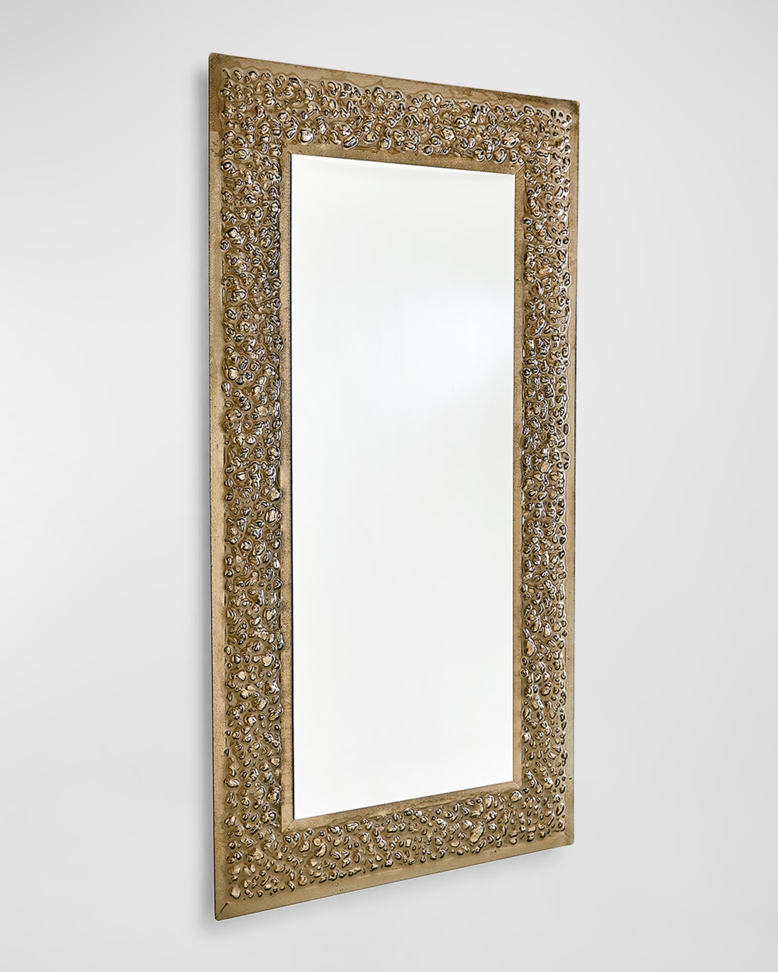 Global Views Golden Stone Mirror - 83" | Neiman Marcus