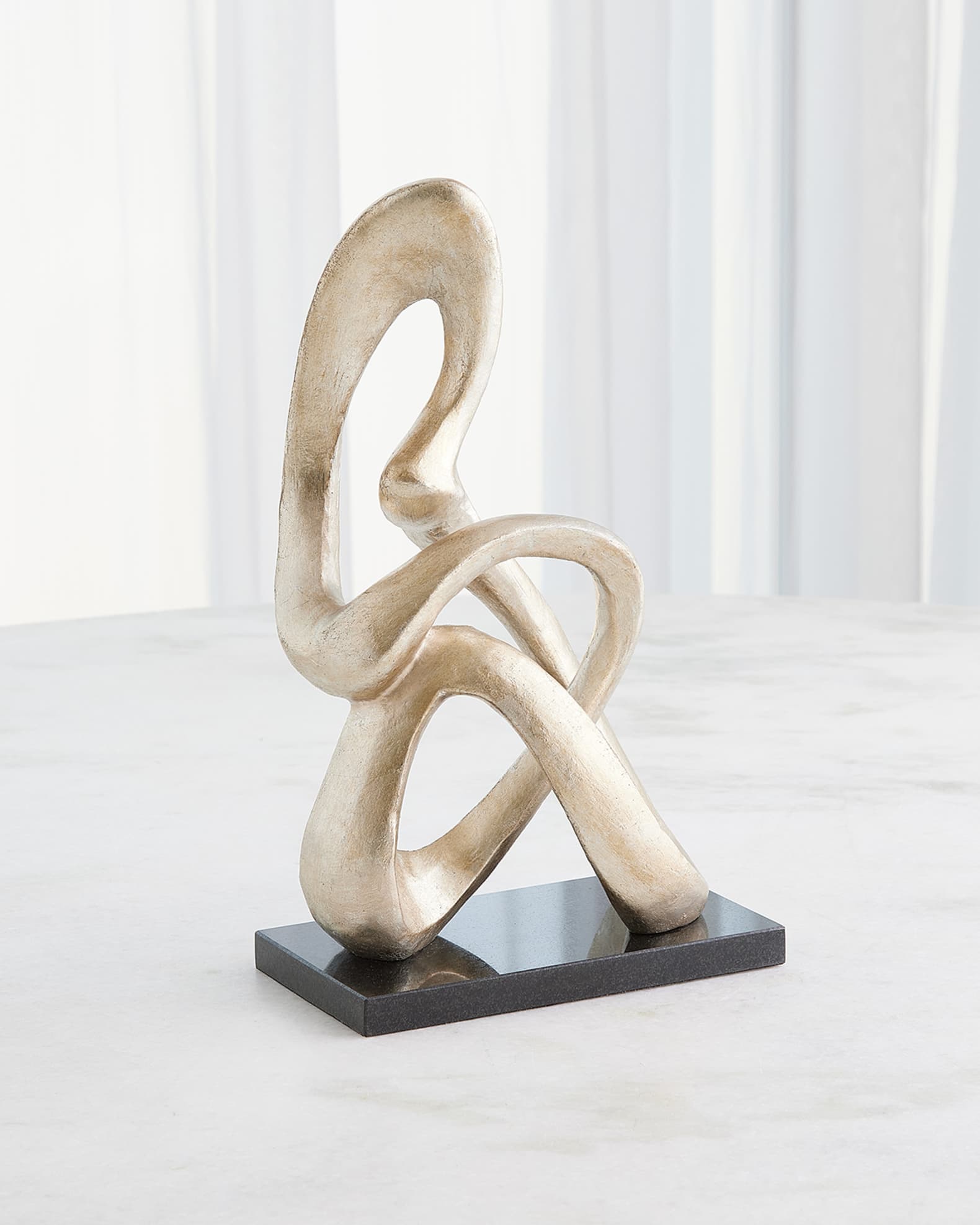 Global Views Sitting Loop Sculpture | Neiman Marcus