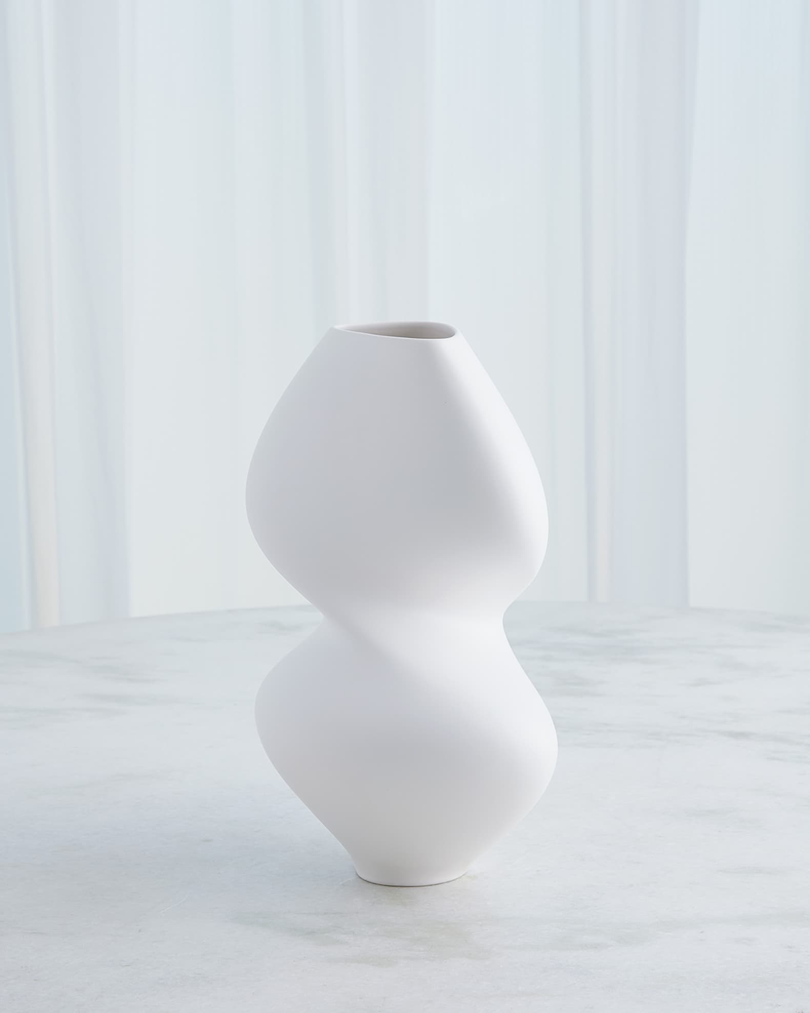 Global Views Hushed Matte Vase | Neiman Marcus