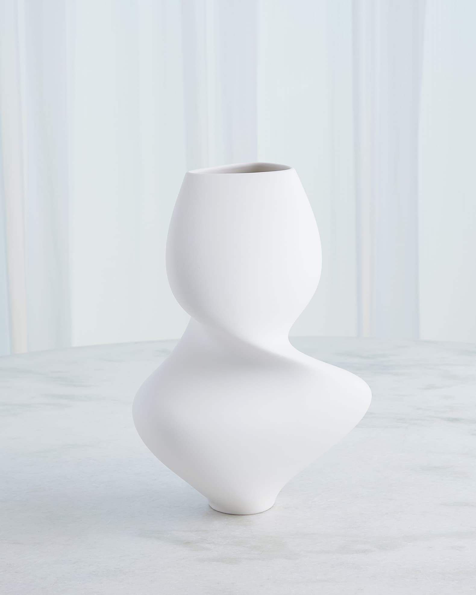 Global Views Hushed Matte Vase | Neiman Marcus