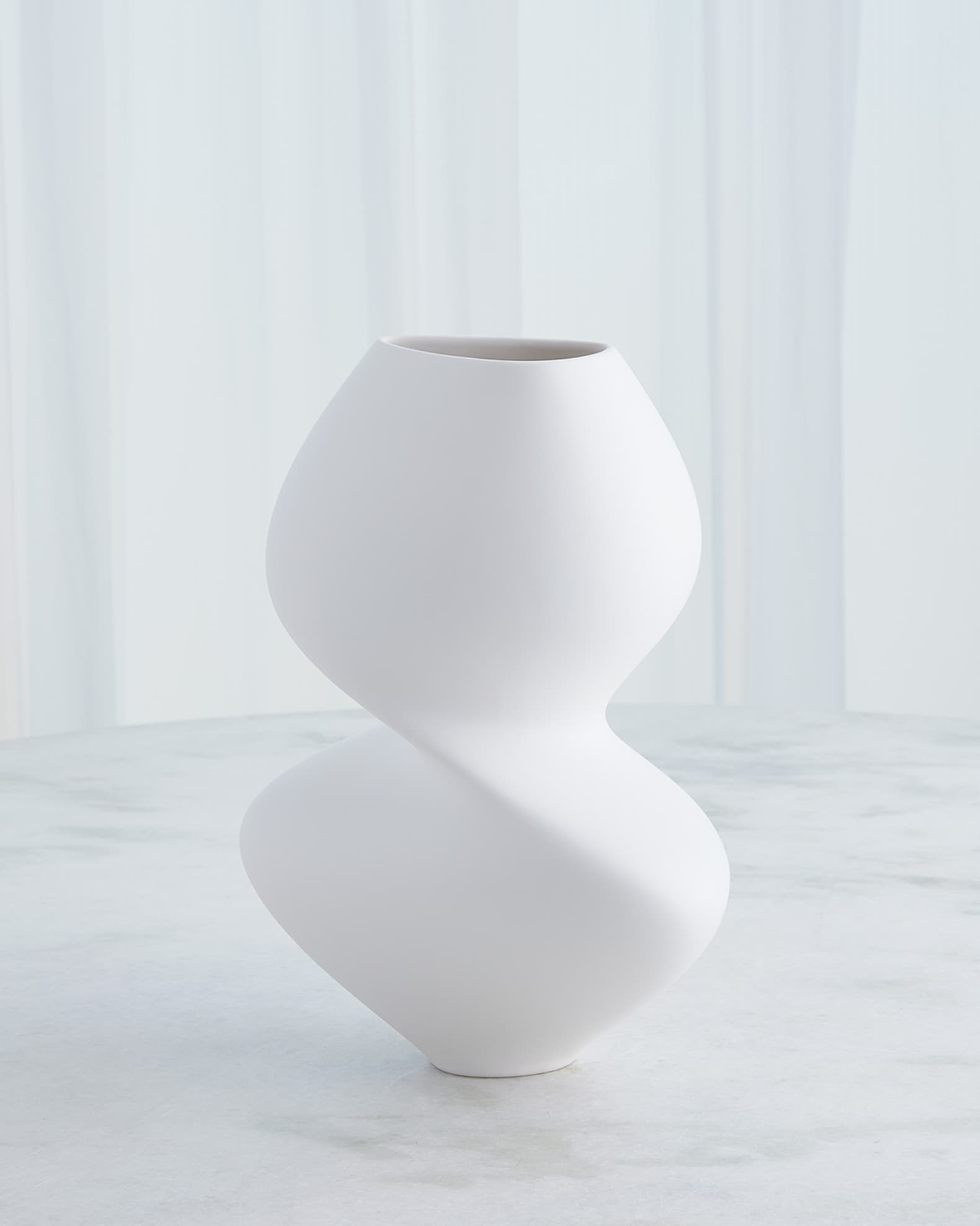 Global Views Hushed Matte Vase | Neiman Marcus