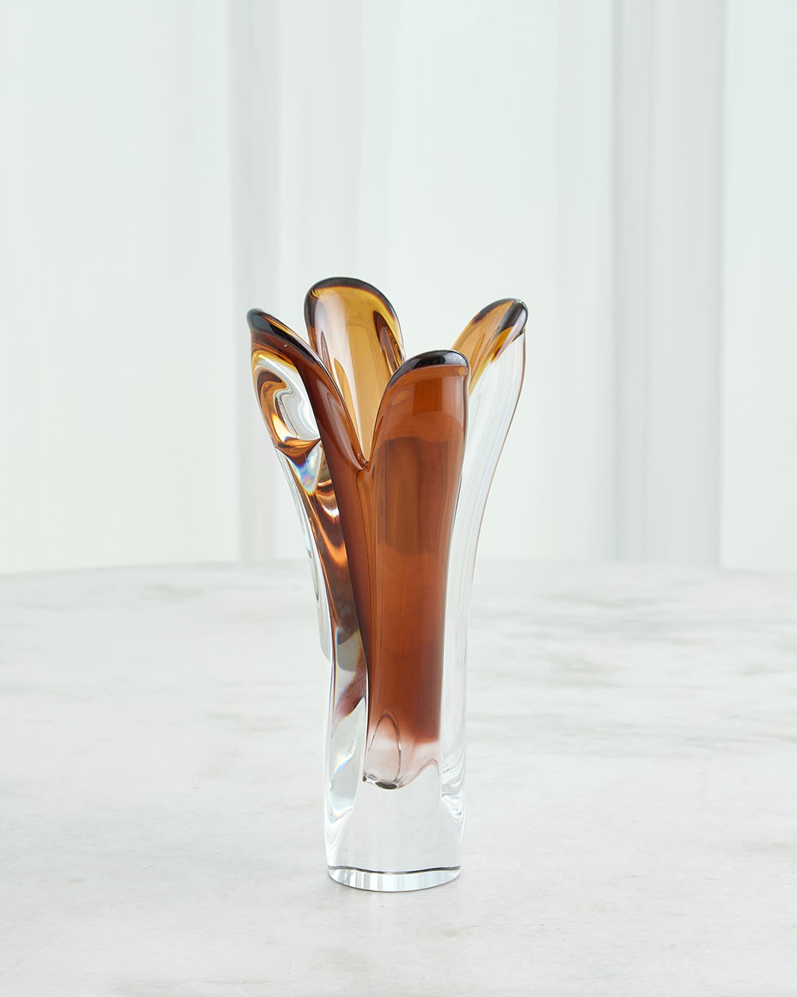 Global Views Iris Vase, 12" | Neiman Marcus