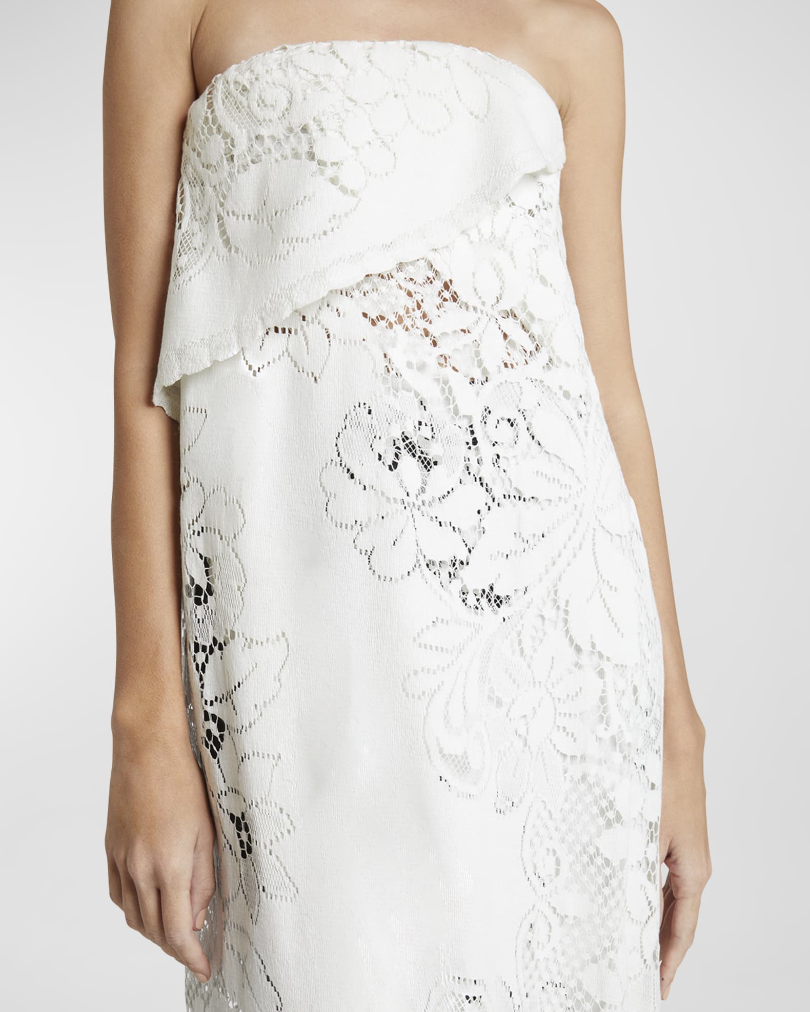 Balenciaga Upcycled Tablecloth Dress | Neiman Marcus