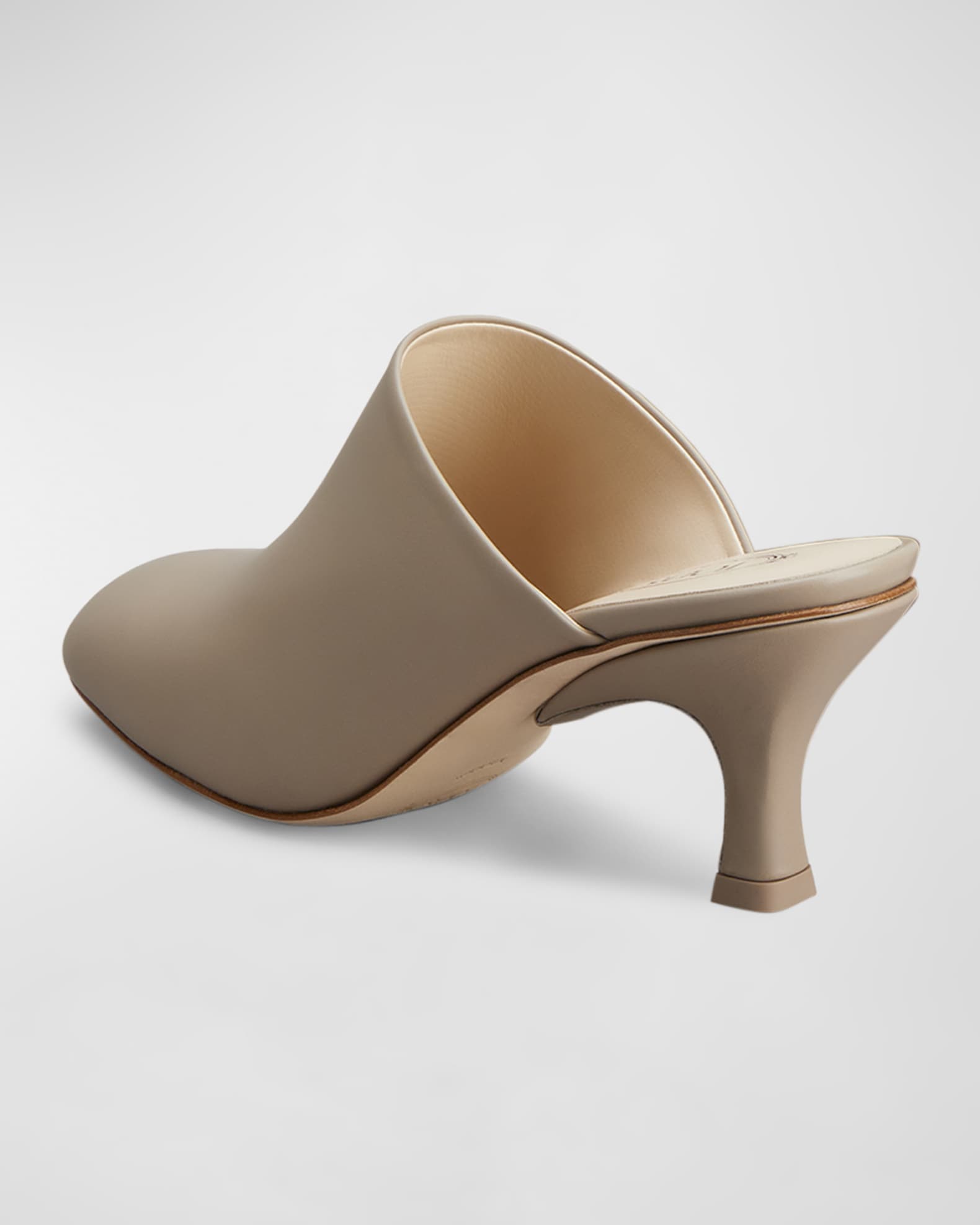 Tod's Leather Slide Mules | Neiman Marcus