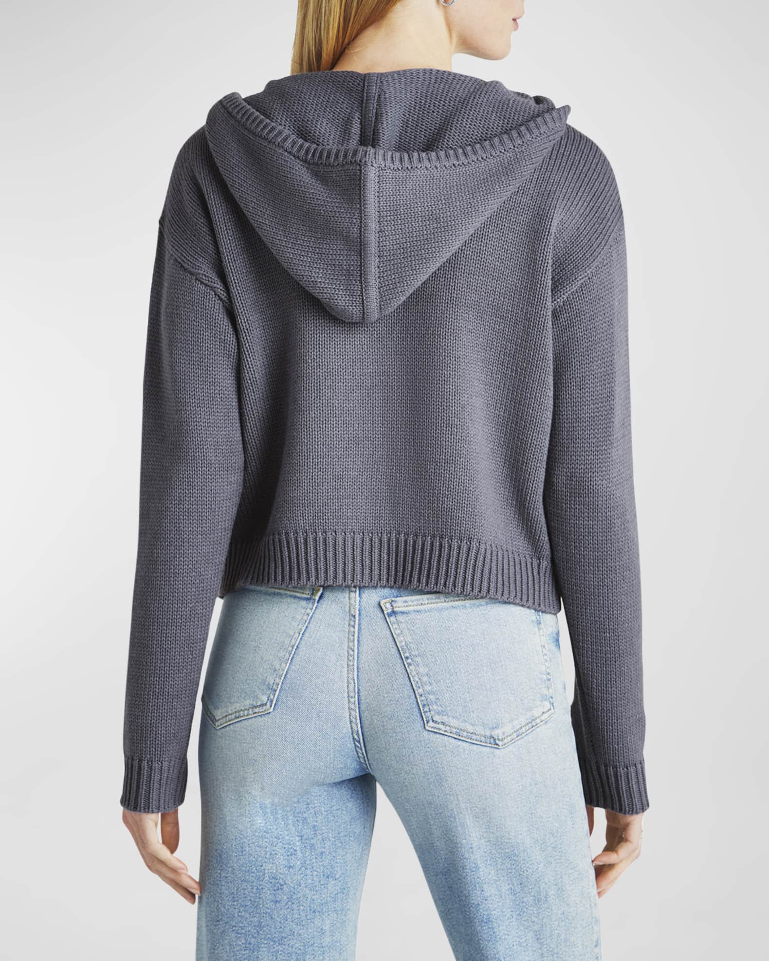 Splendid Vero Zip-Front Sweater Hoodie | Neiman Marcus