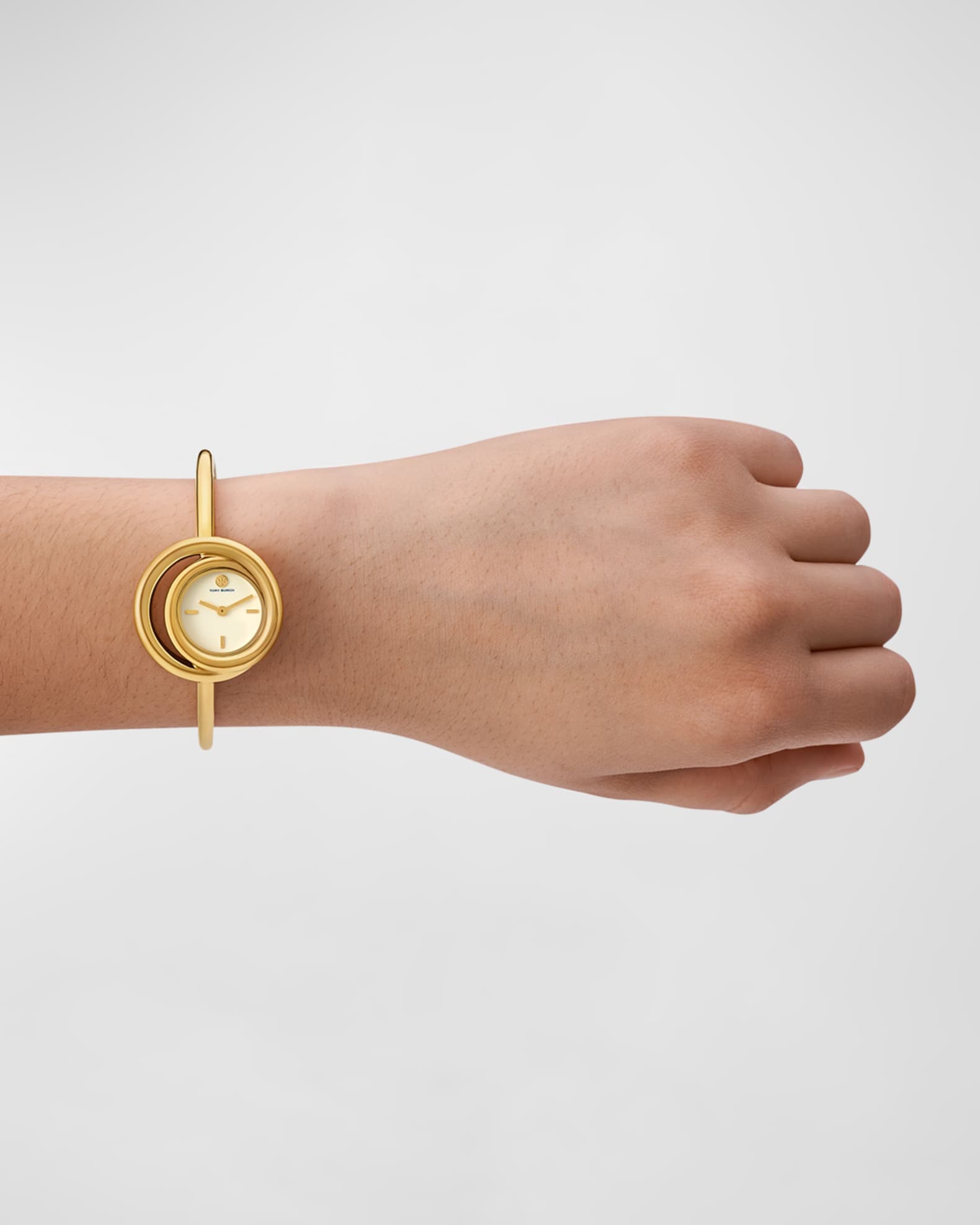 Tory Burch Miller Swirl Watch - Gold-Tone Stainless Steel | Neiman Marcus