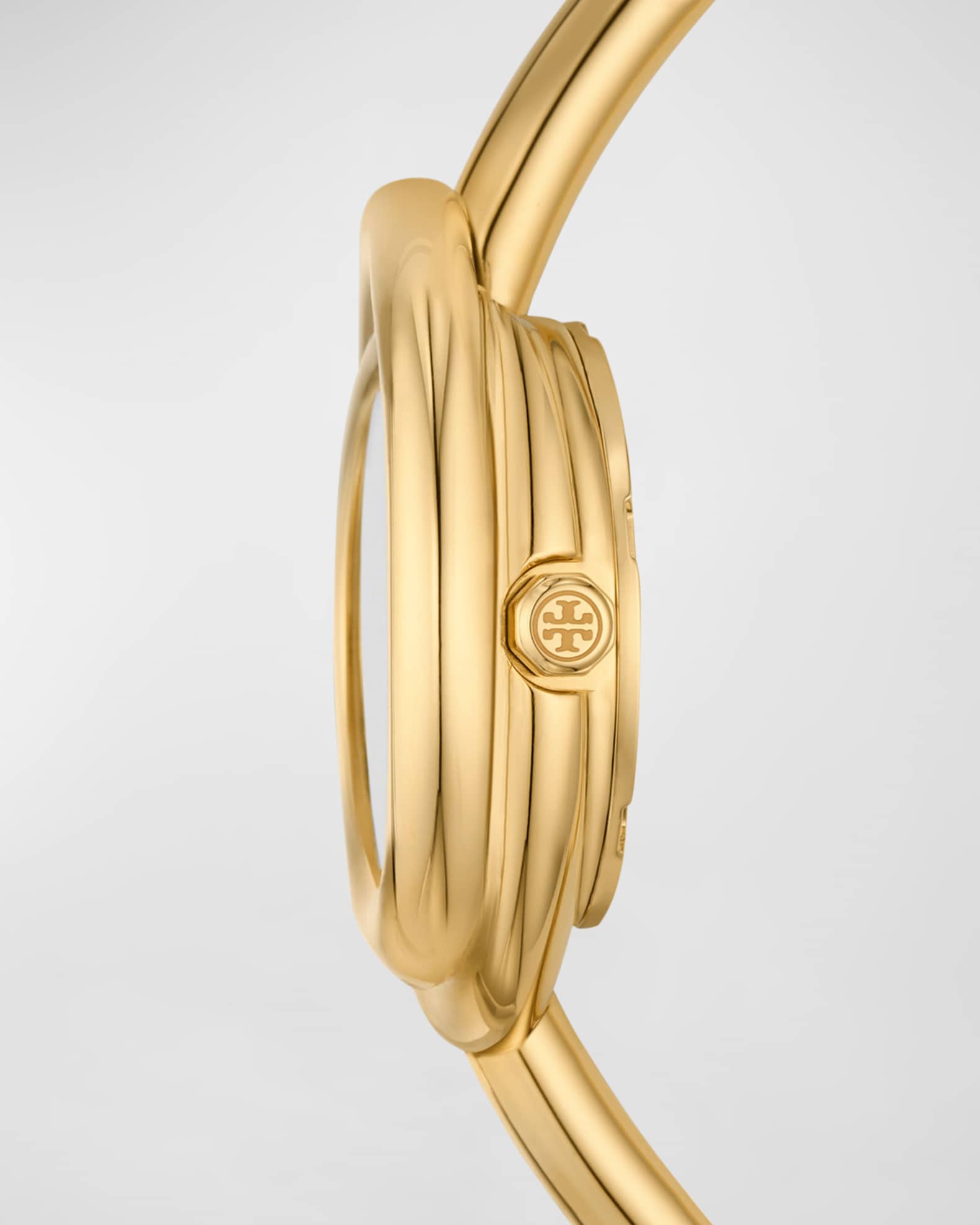 Tory Burch Miller Swirl Watch - Gold-Tone Stainless Steel | Neiman Marcus