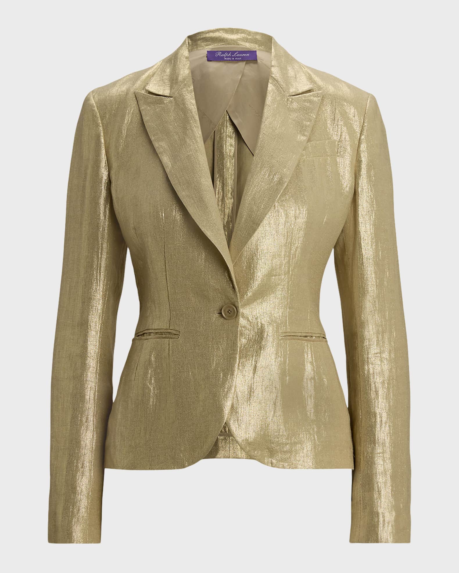 Gold Foil Linen Collection | Neiman Marcus