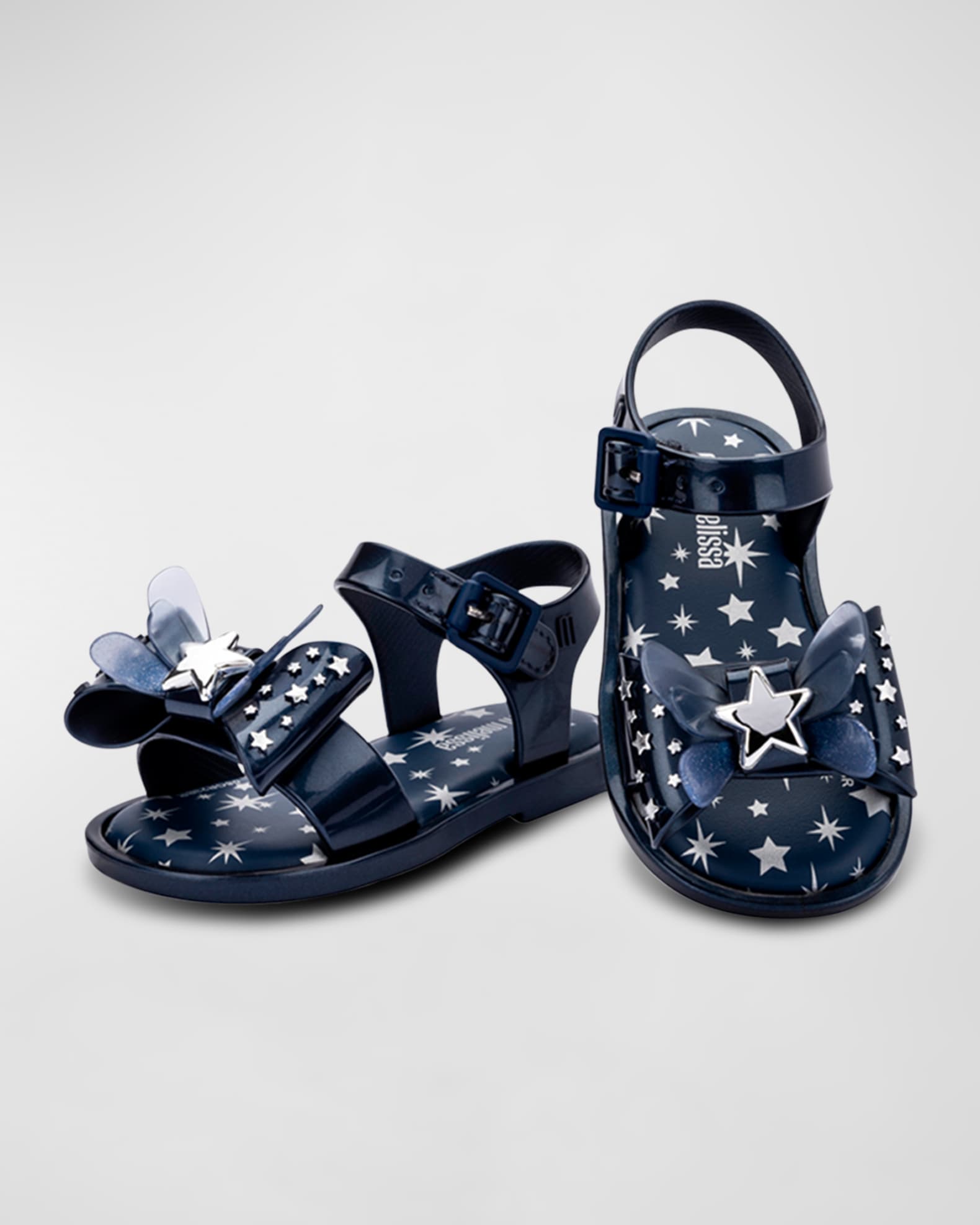 Mini Melissa Girl's Mar Star Sandals, Baby/Toddler | Neiman Marcus