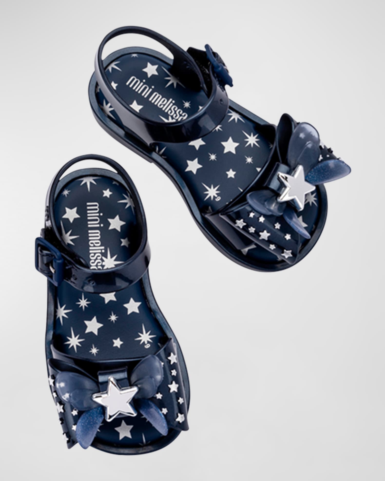 Mini Melissa Girl's Mar Star Sandals, Baby/Toddler | Neiman Marcus