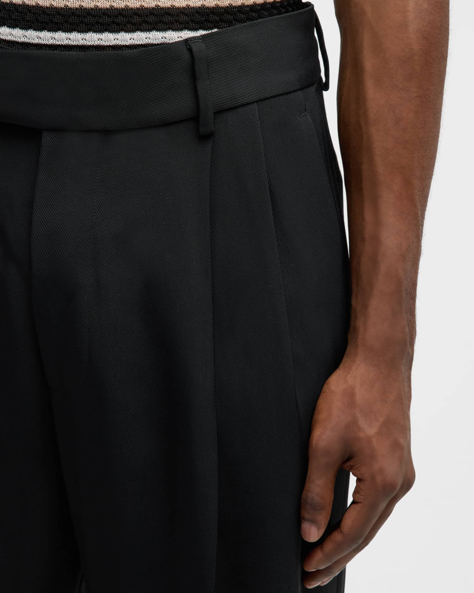 Amiri Men's Double-Pleated Pants | Neiman Marcus