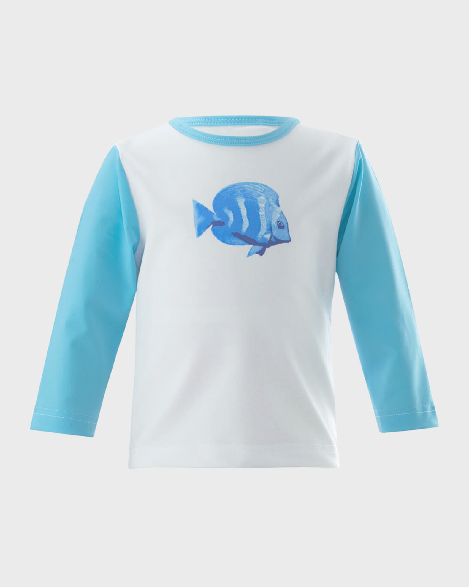 Rachel Riley Girl's Tropical Fish Rash Guard, Size 6M-24M | Neiman Marcus