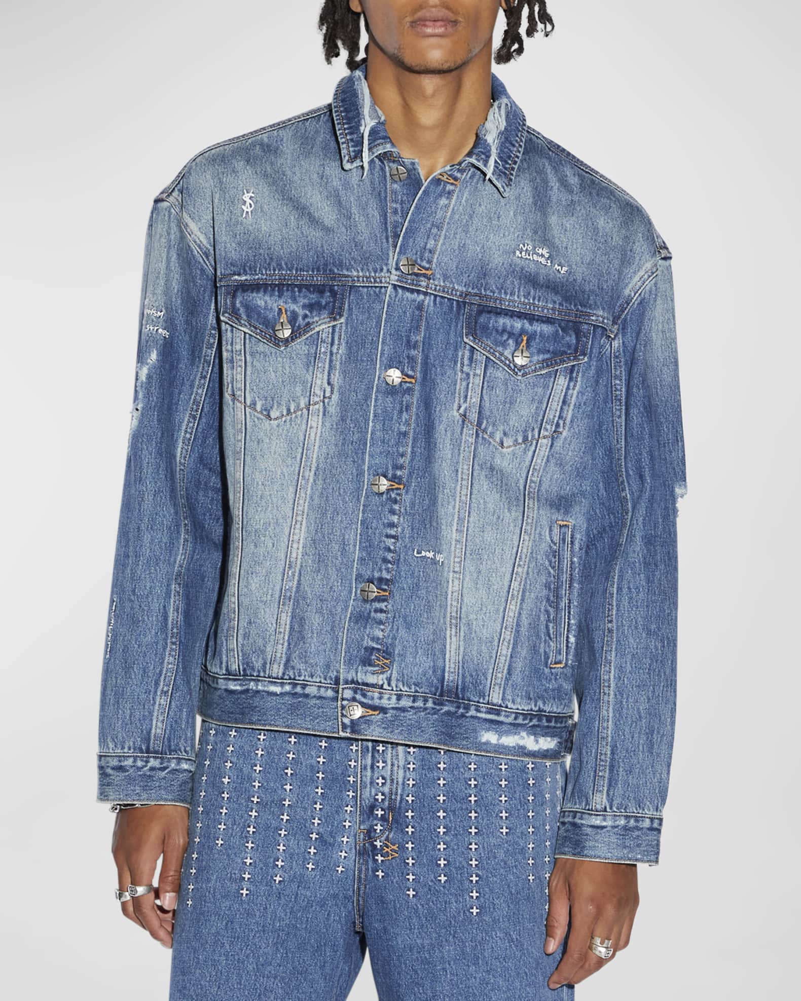 Ksubi Men's Oh G Ekstatik Trucker Jacket | Neiman Marcus