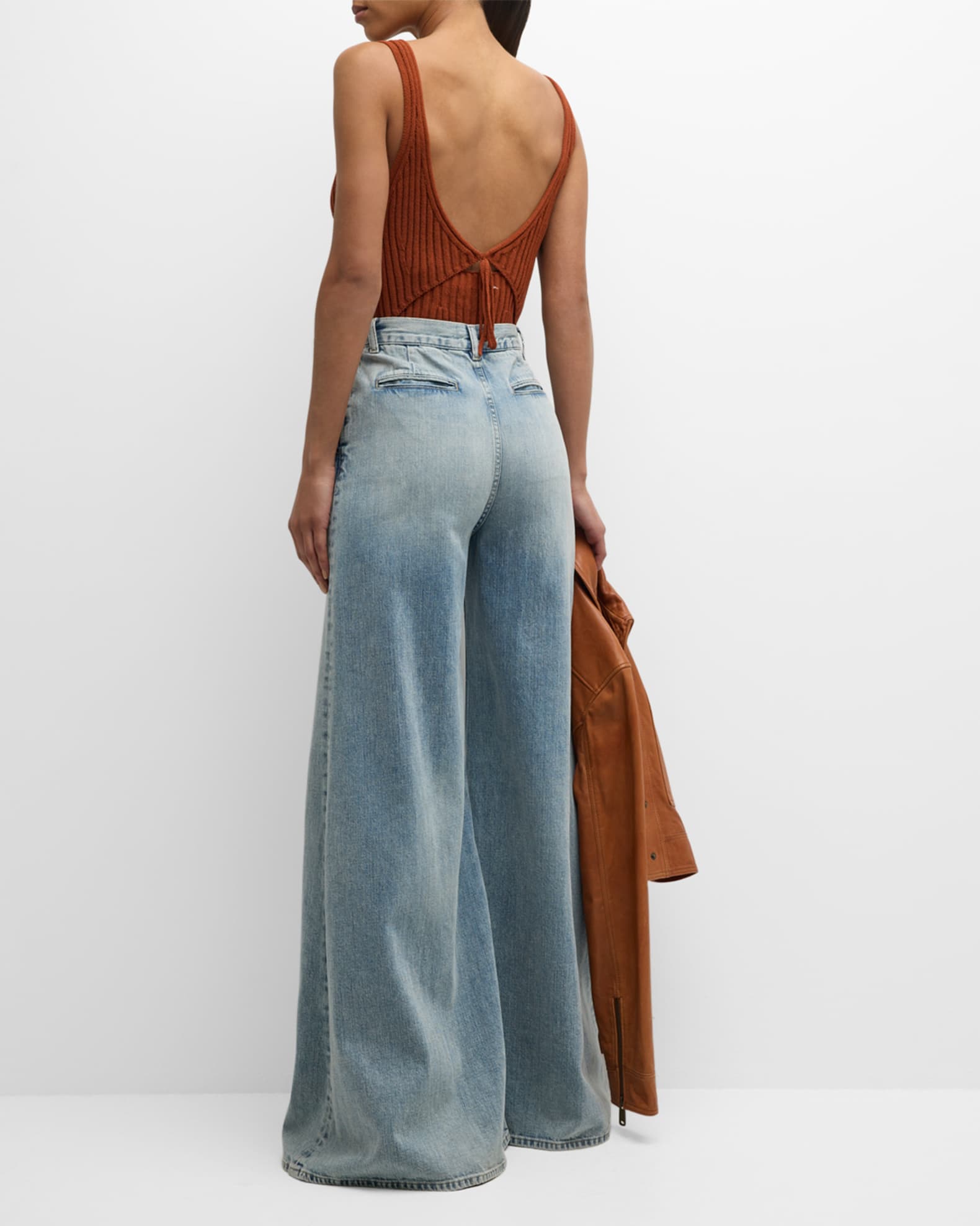 FRAME The Extra Wide-Leg Jeans | Neiman Marcus