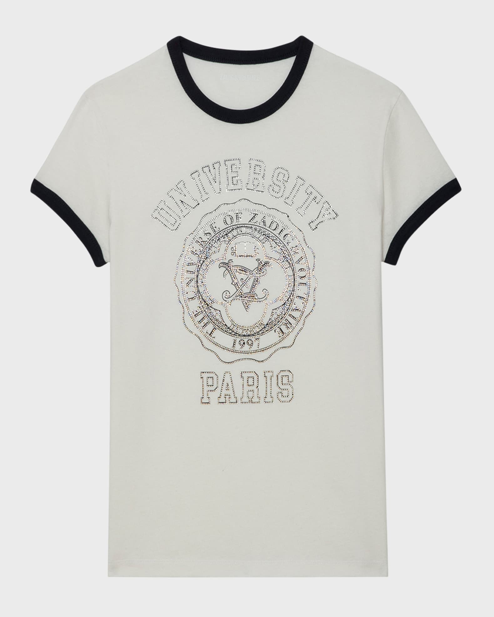 Zadig & Voltaire Walk University Strass Ringer Tee | Neiman Marcus
